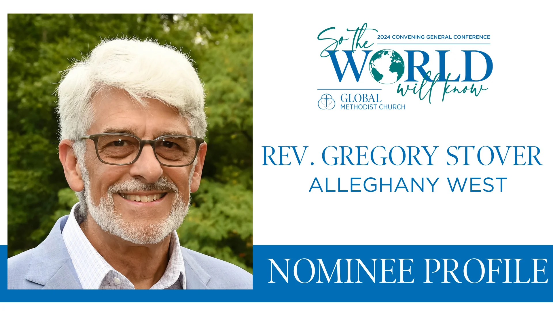 So the World Will Know...Rev. Greg Stover