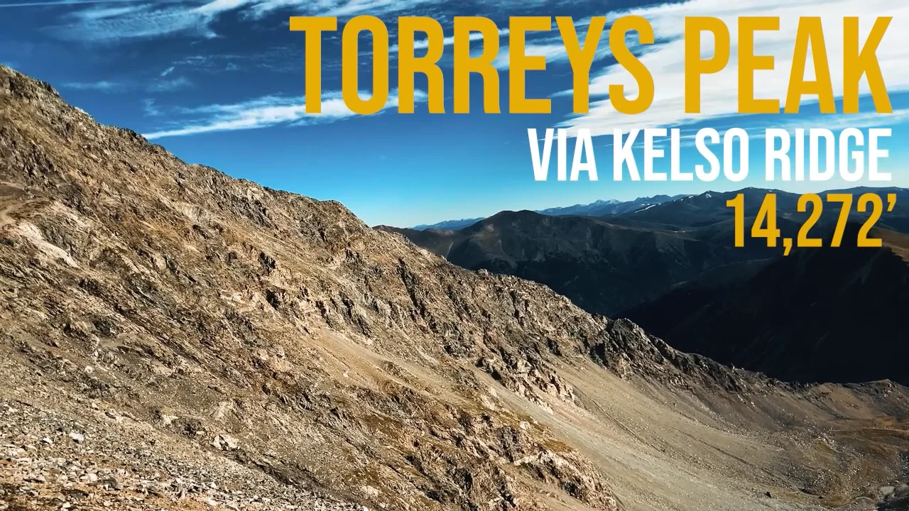 torreys via kelso ridge