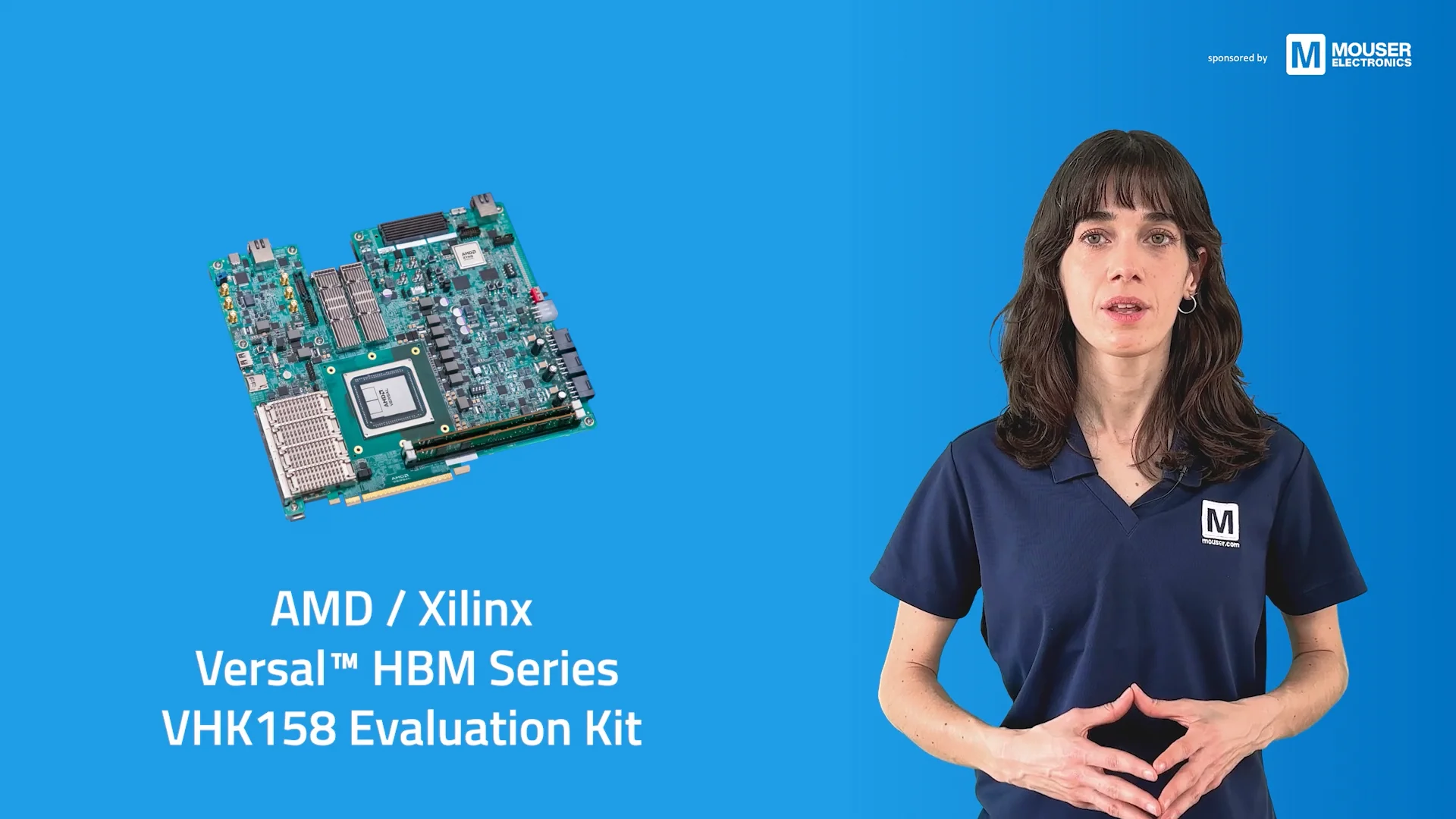 Mouser Electronics - AMD/Xilinx Versal HBM Series VHK158 Eval KIT