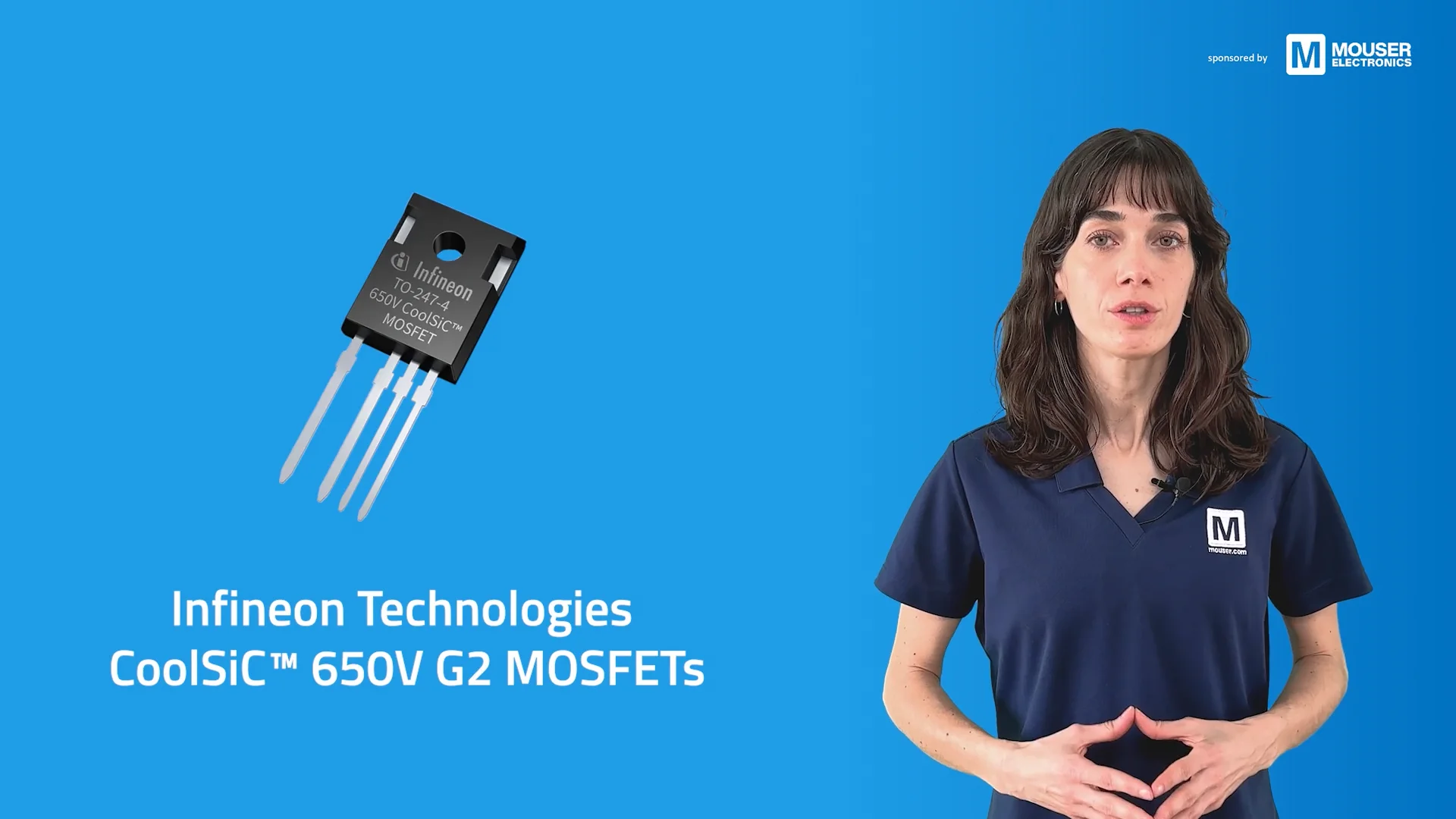 Mouser Electronics - Infineon Technologies CoolSiC 650V G2 MOSFETs