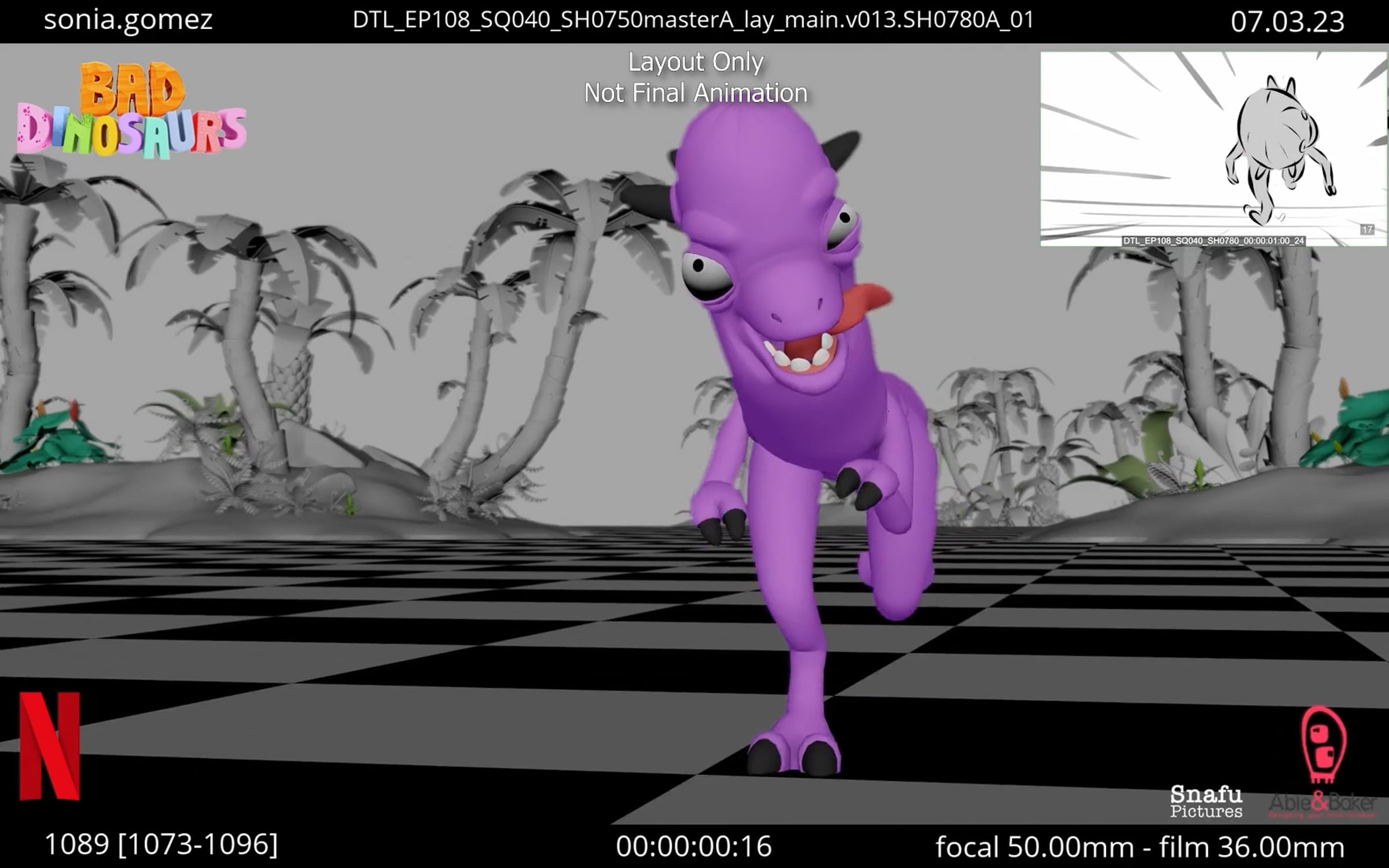 Reel Layout Artist 3D - Sonia Gómez