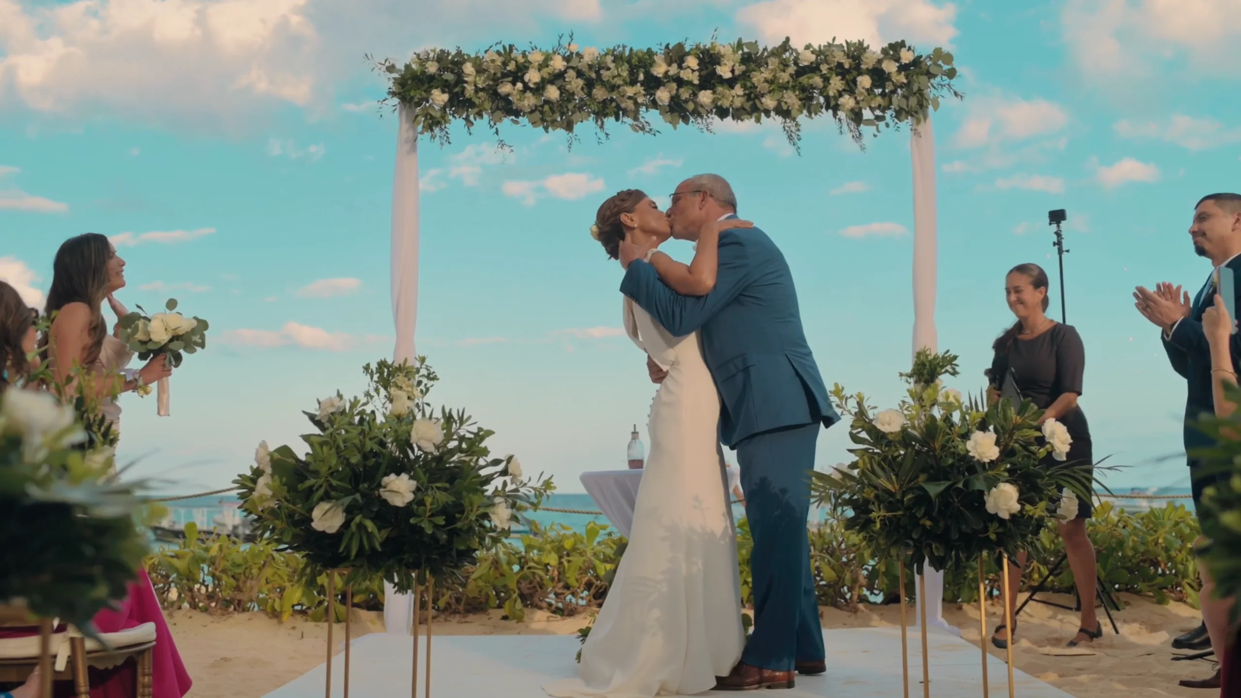 weddings at The Reef Coco Beach in Playa del Carmen Mexico on Vimeo