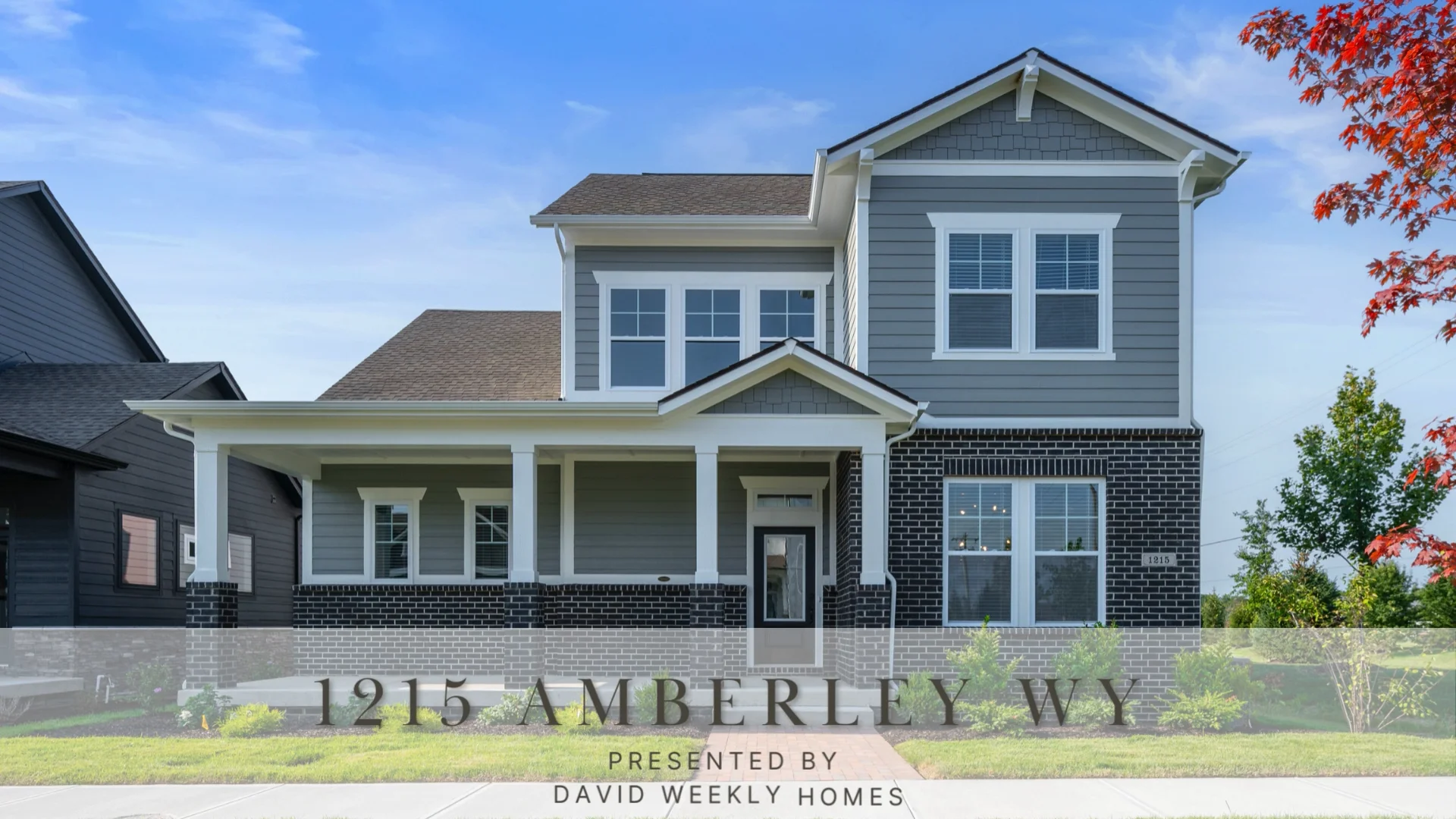 The Anthem Floor Plan in Chatham Village, Westfield, IN - David Weekley ...