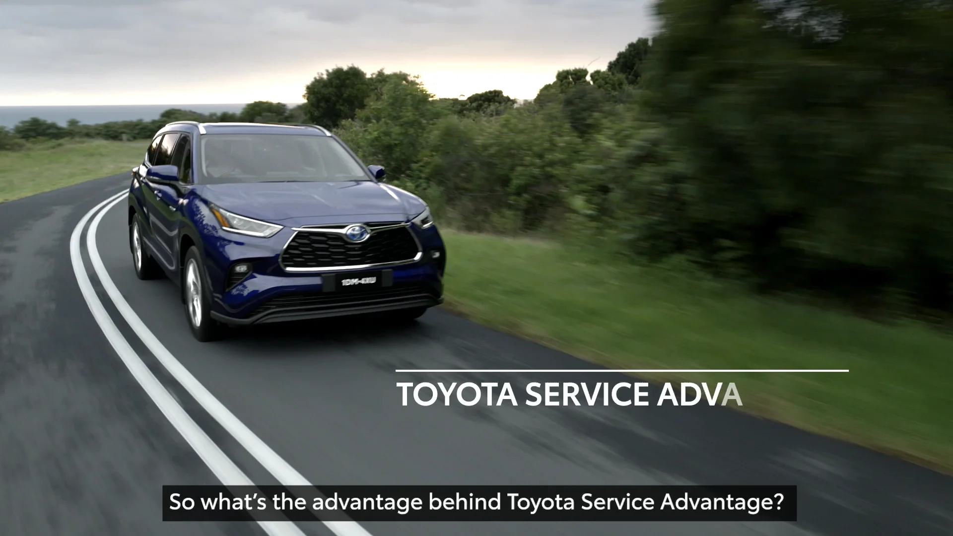 Service Animation Series Campaign - TSA and Warranty with captions