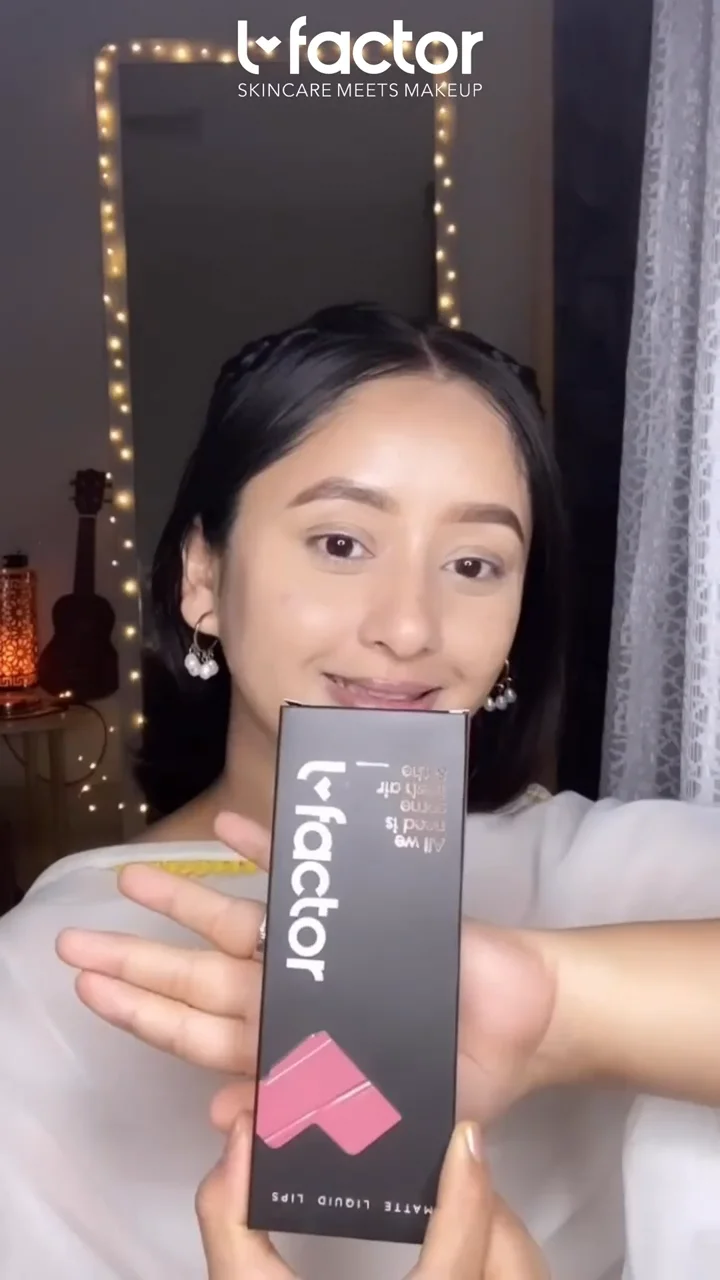 Try Matte Liquid Lipstick from L factor New York