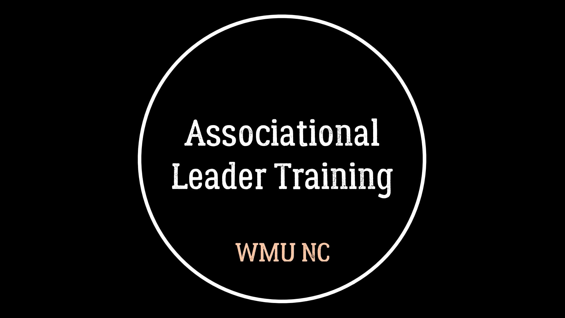 WMU Associational Leader Training