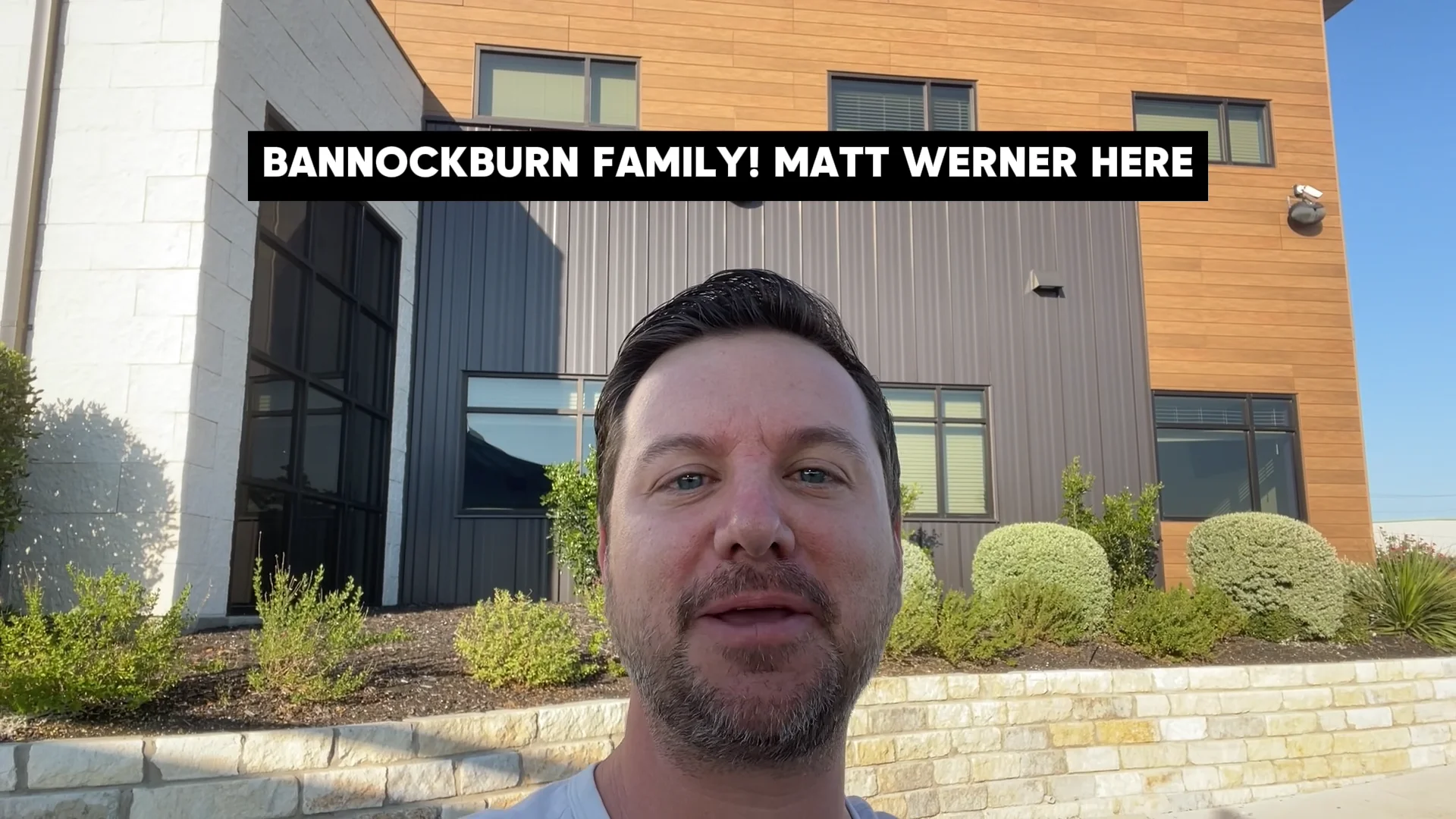 Weekly Update from Pastor Matt Werner