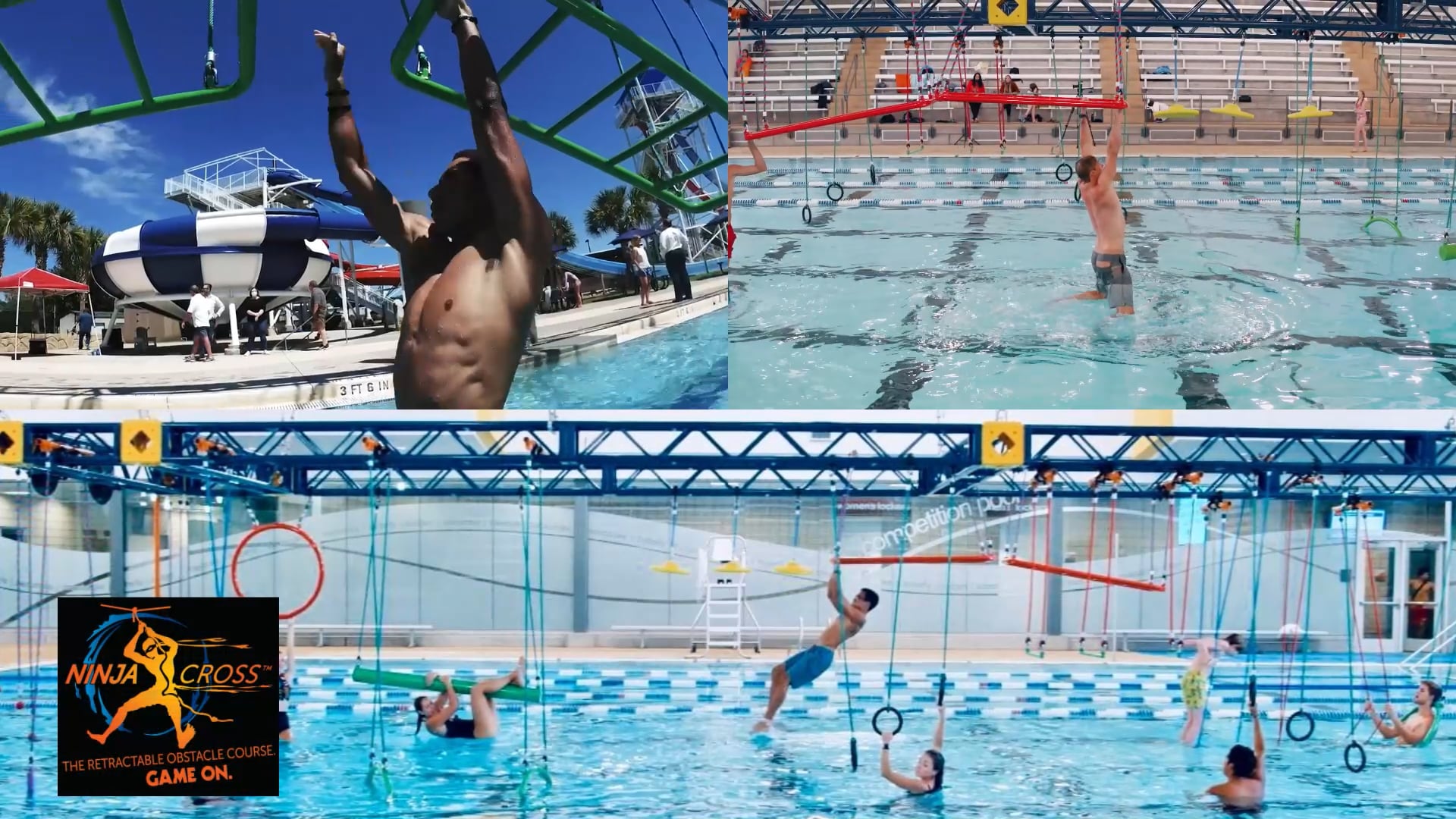 NINJACROSS™ - The Retractable Obstacle Course. Game On. - Obstacle ...