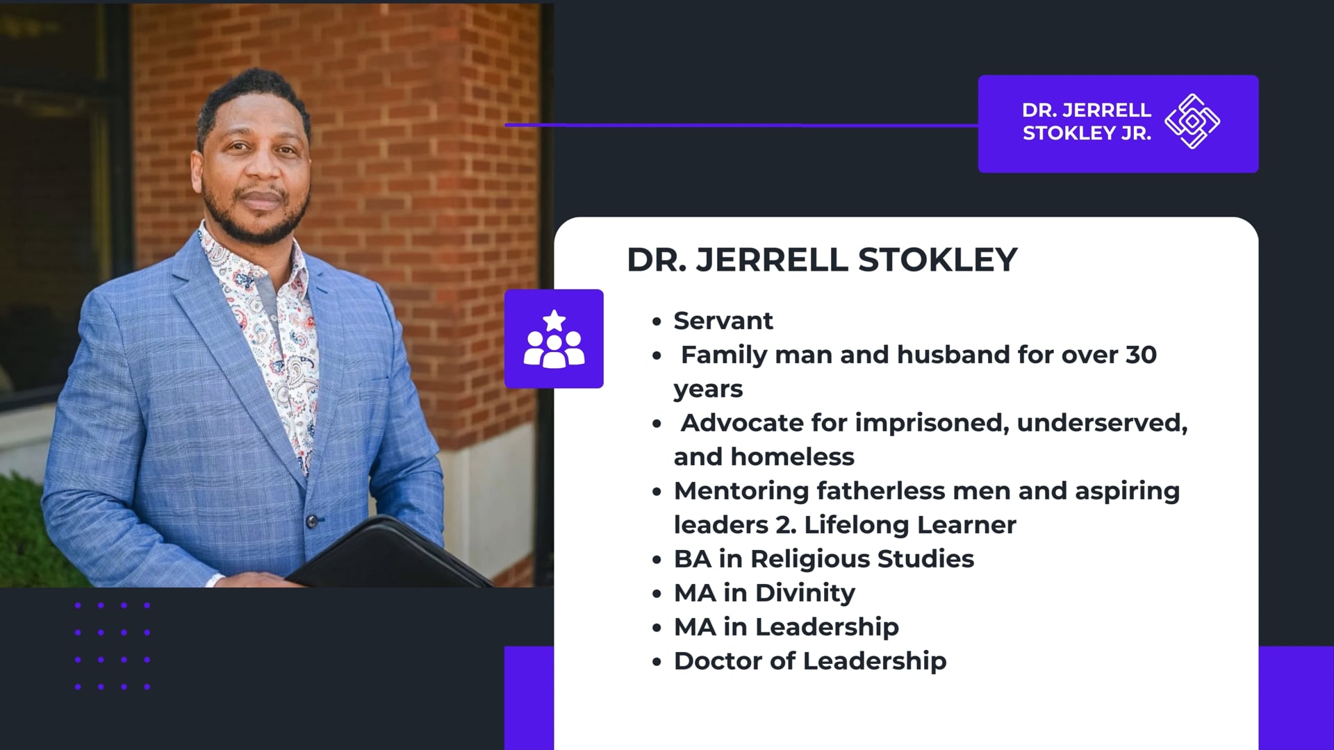 Life and Leadership Coach | Jerrell Stokley
