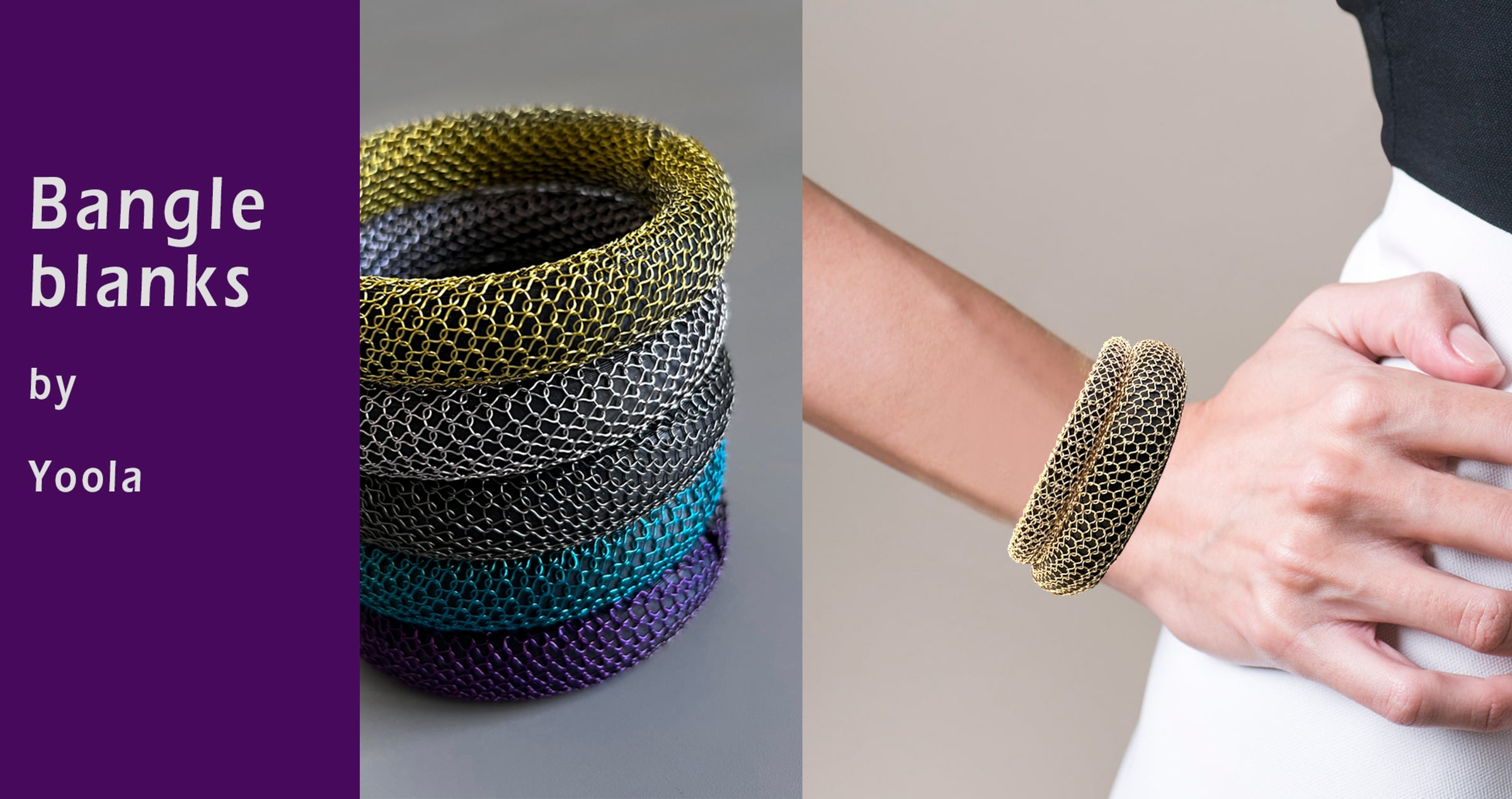 How to use Yoola's Bangle blanks