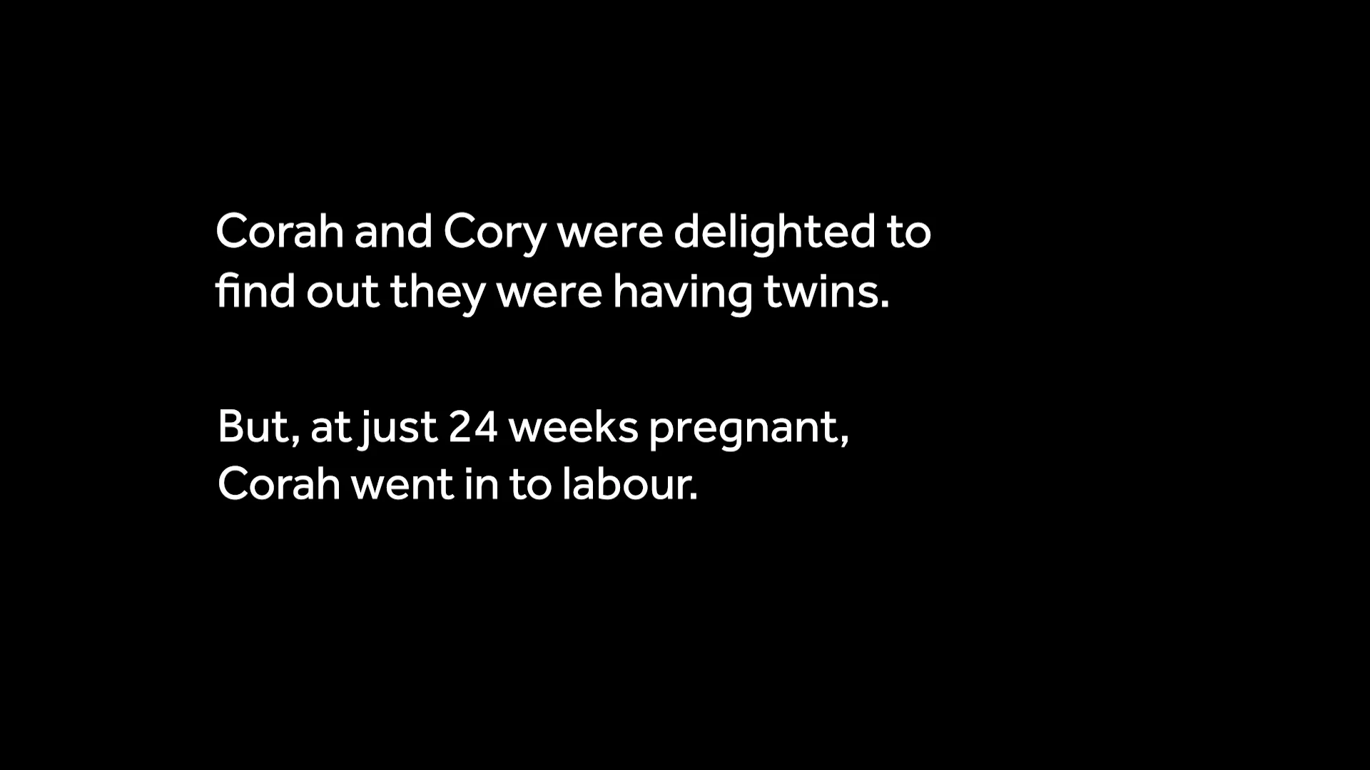 Corah and Cory's story