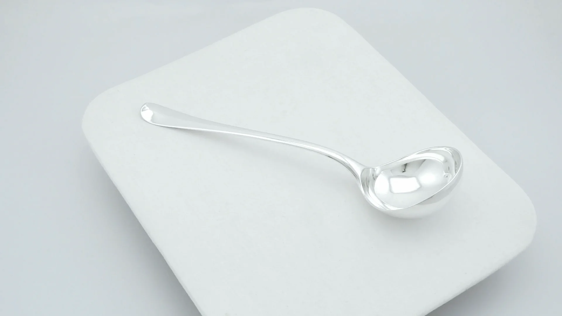 Sterling Silver Hanoverian Pattern Soup Ladle by Paul de Lamerie ...