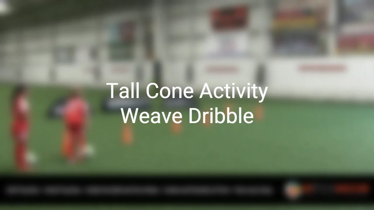 Tall Cone #203 - Weave Dribble