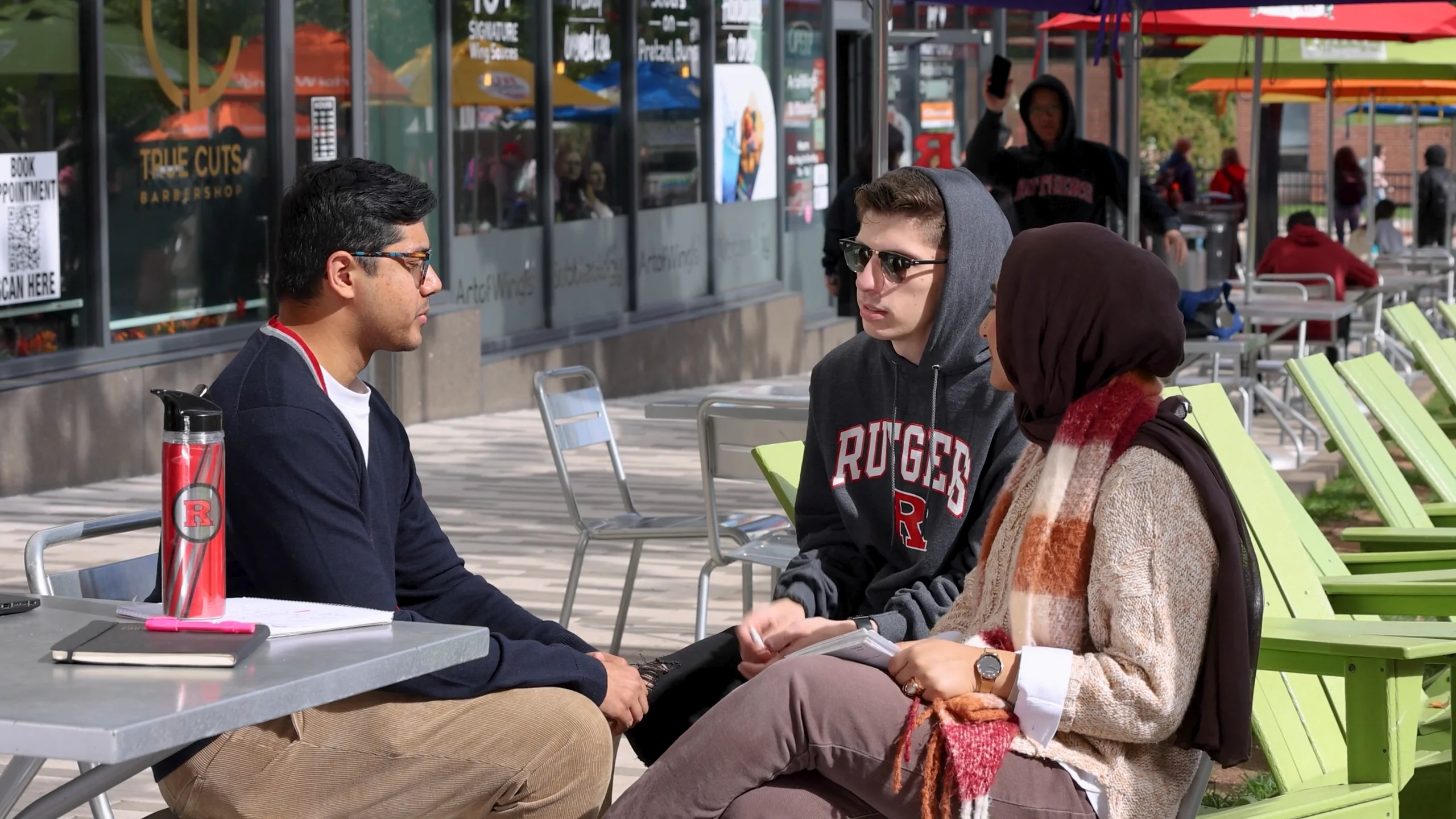 Students Interacting with each other 4K