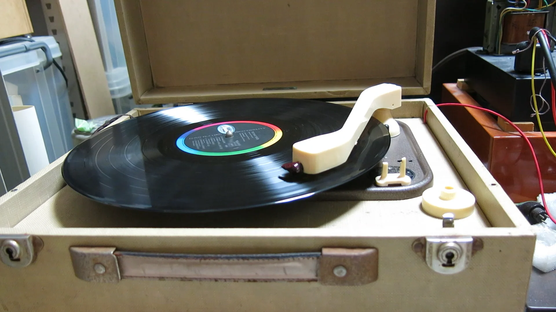 Eve Boswell Besame Mucho Garrard Model-T セラミックカートリッジ 1Mボリュームを介してプリアンプへ