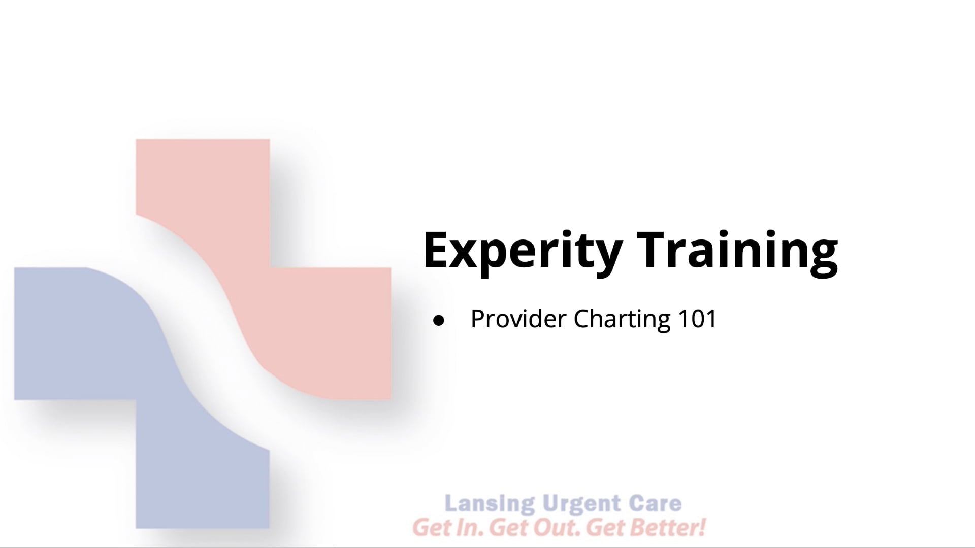 Provider Charting 101