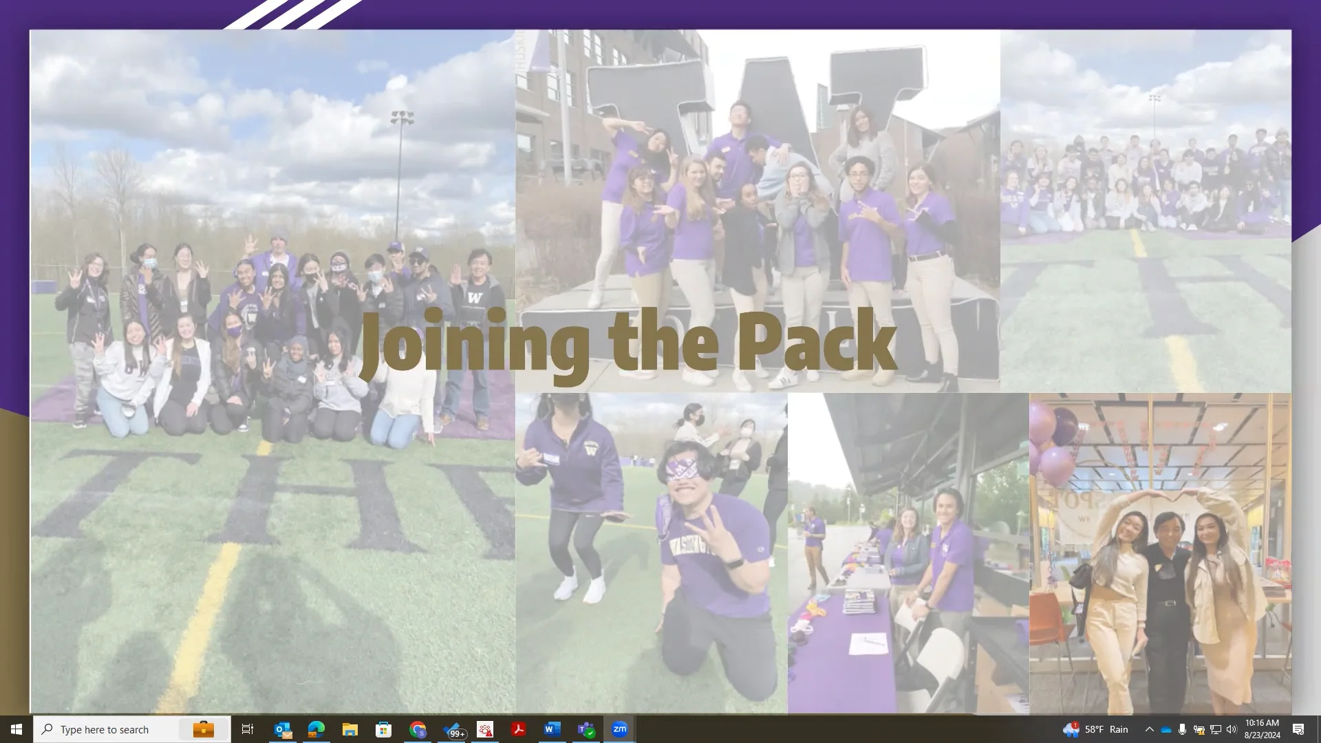 Joining The Pack 2024