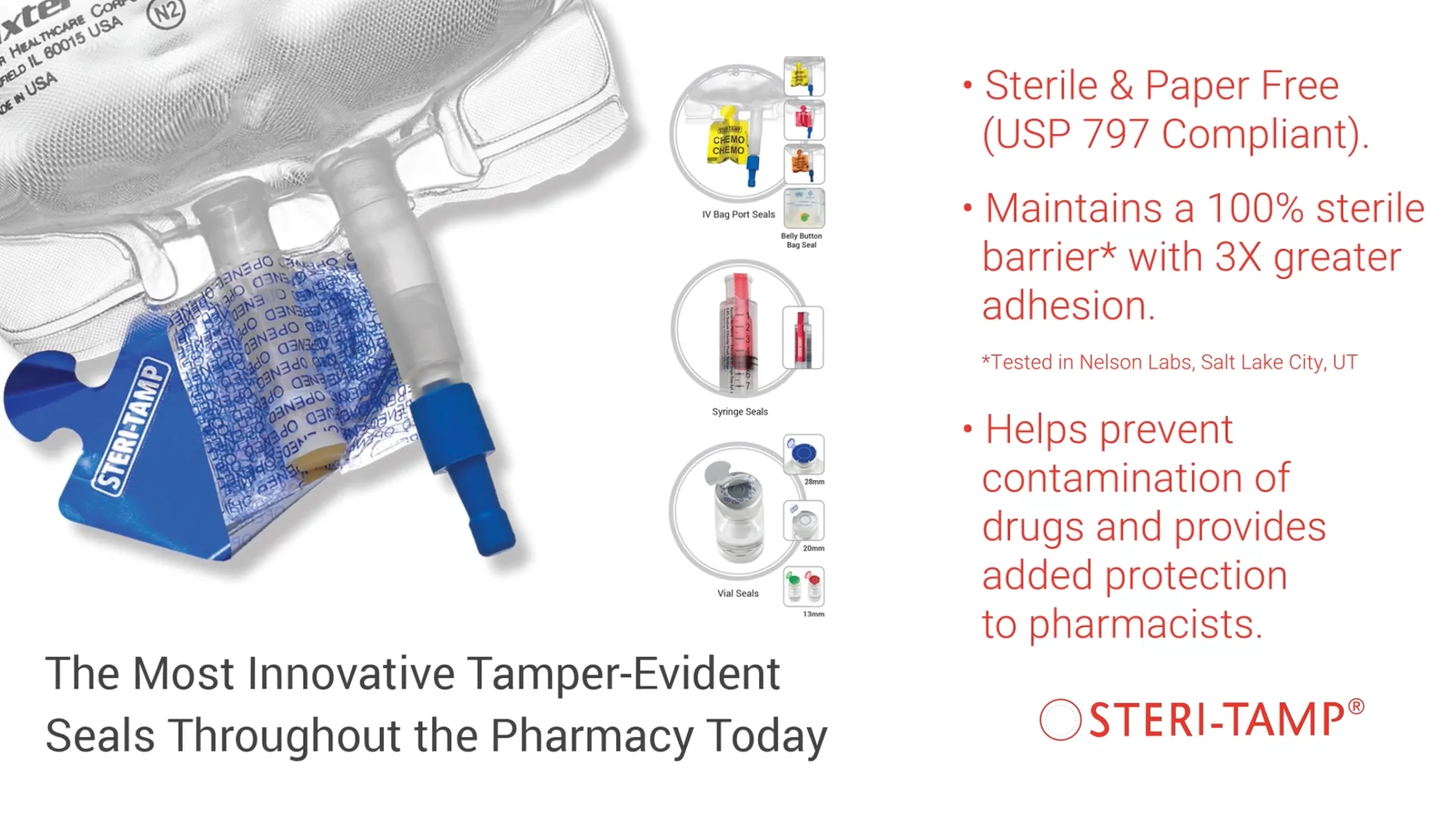 Steri-Tamp | The Most Innovative Tamper-Evident Seals Throughout ...