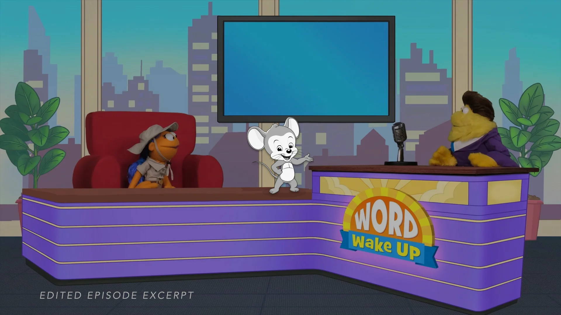 ABCMouse "Word Wake Up - Lesson 54" (episode excerpt)