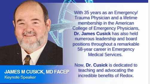 22 August | Dr James M Cusick 2024