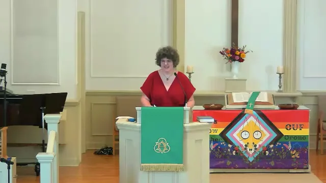 August 25, 2024 service, Quinn Gormley preaching