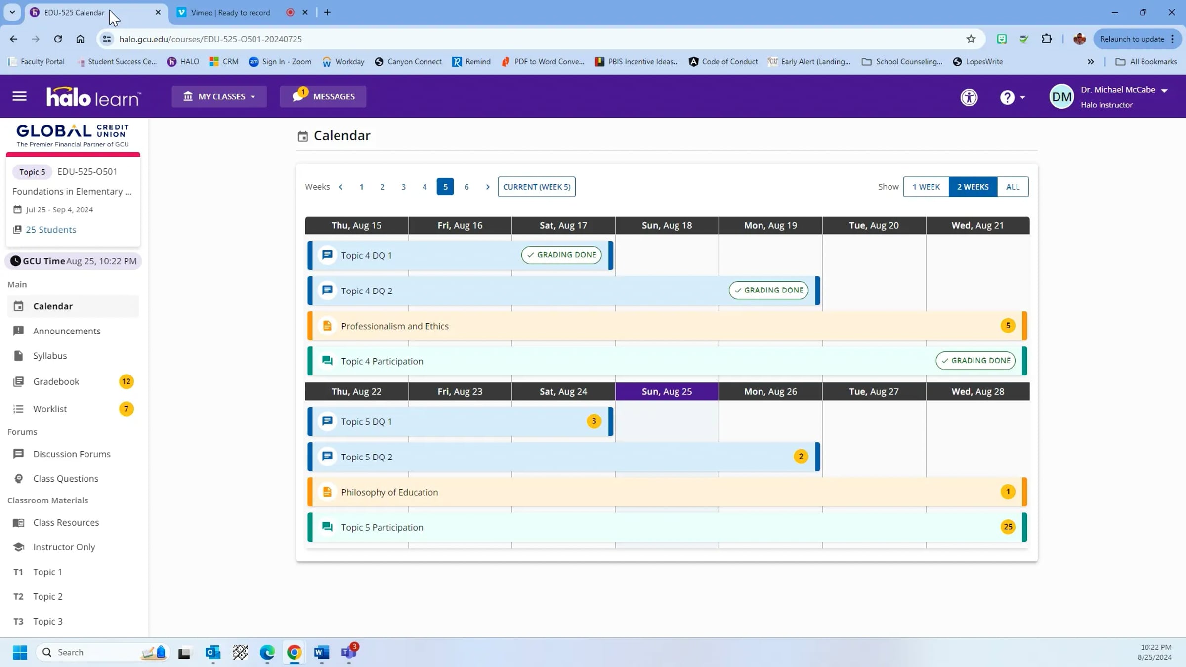 How Do I Complete the Summary of Current Course Knowledge?