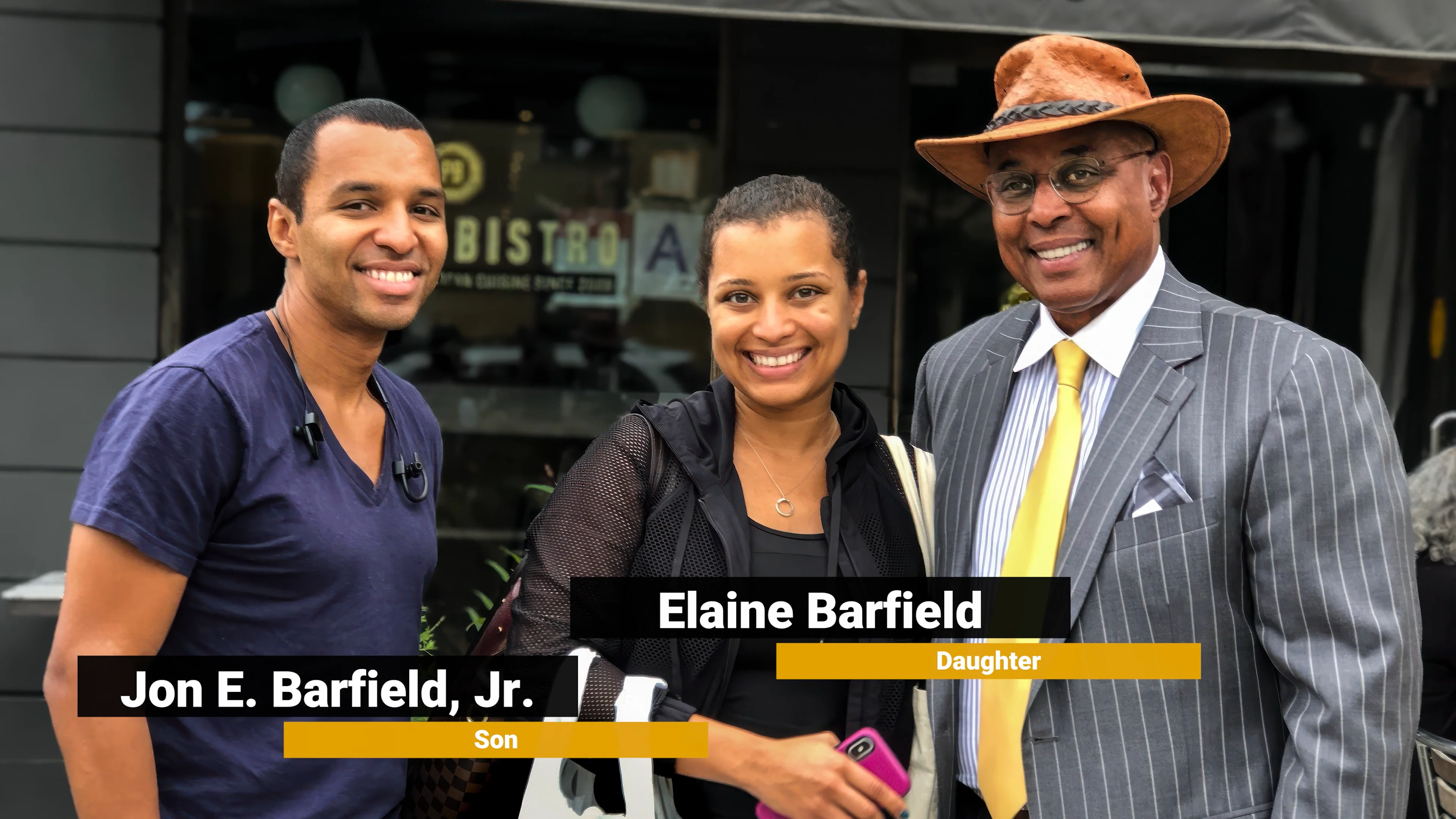 Jon E. Barfield: Family Life, In His Own Words