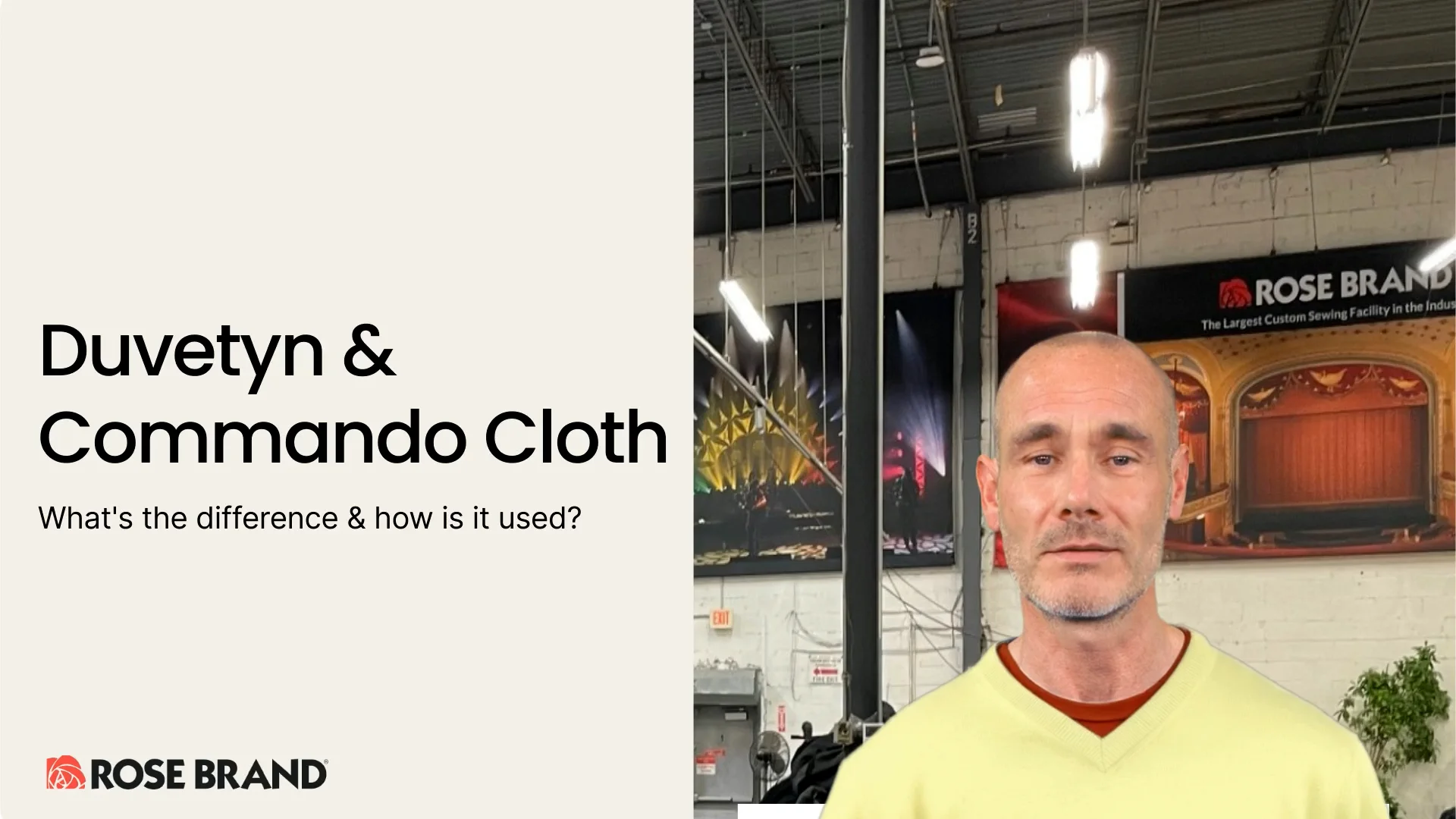 Duvetyne & Commando Cloth