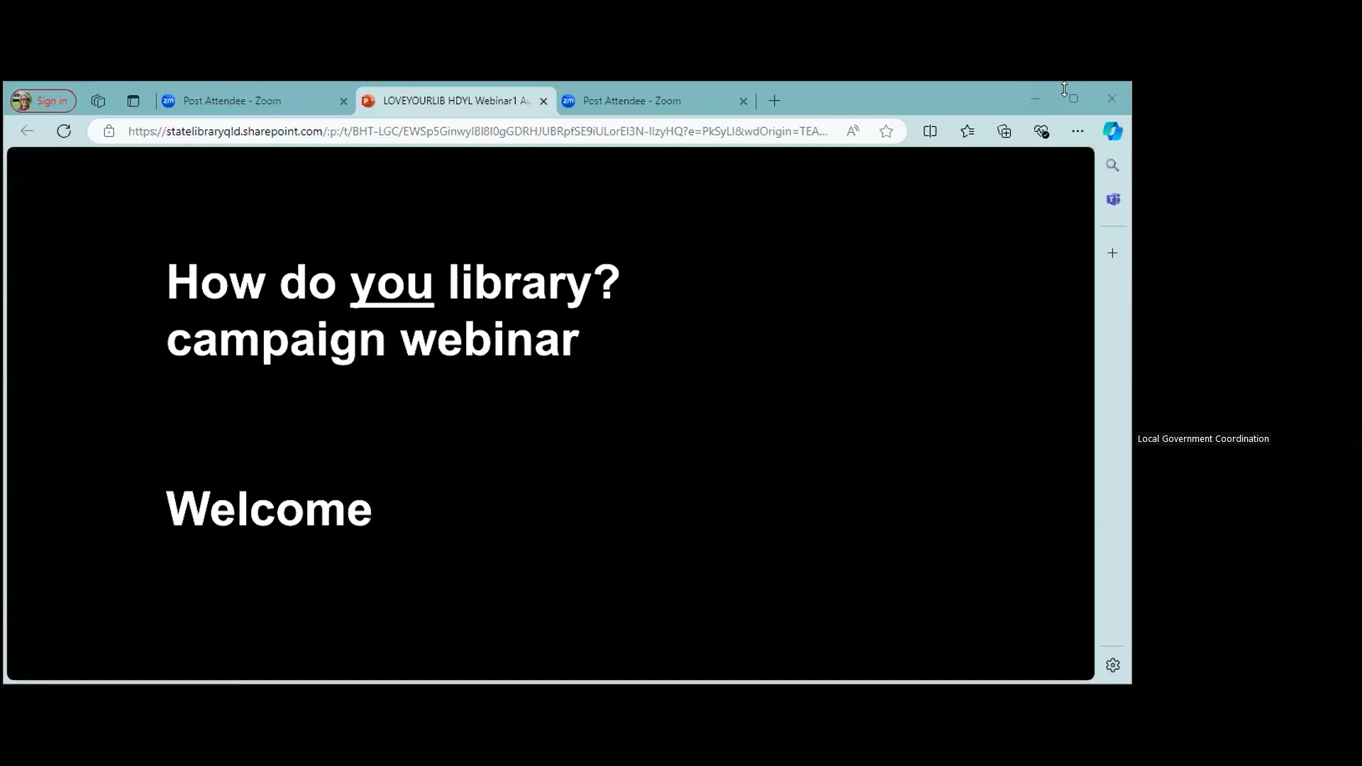 How do you library? Campaign Webinar