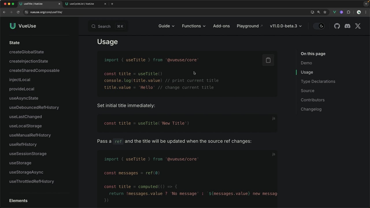 Accept Arguments For Flexible Composables - A Vue.js Lesson From... Accept Arguments For Flexible Composables - A Vue.js Lesson From...