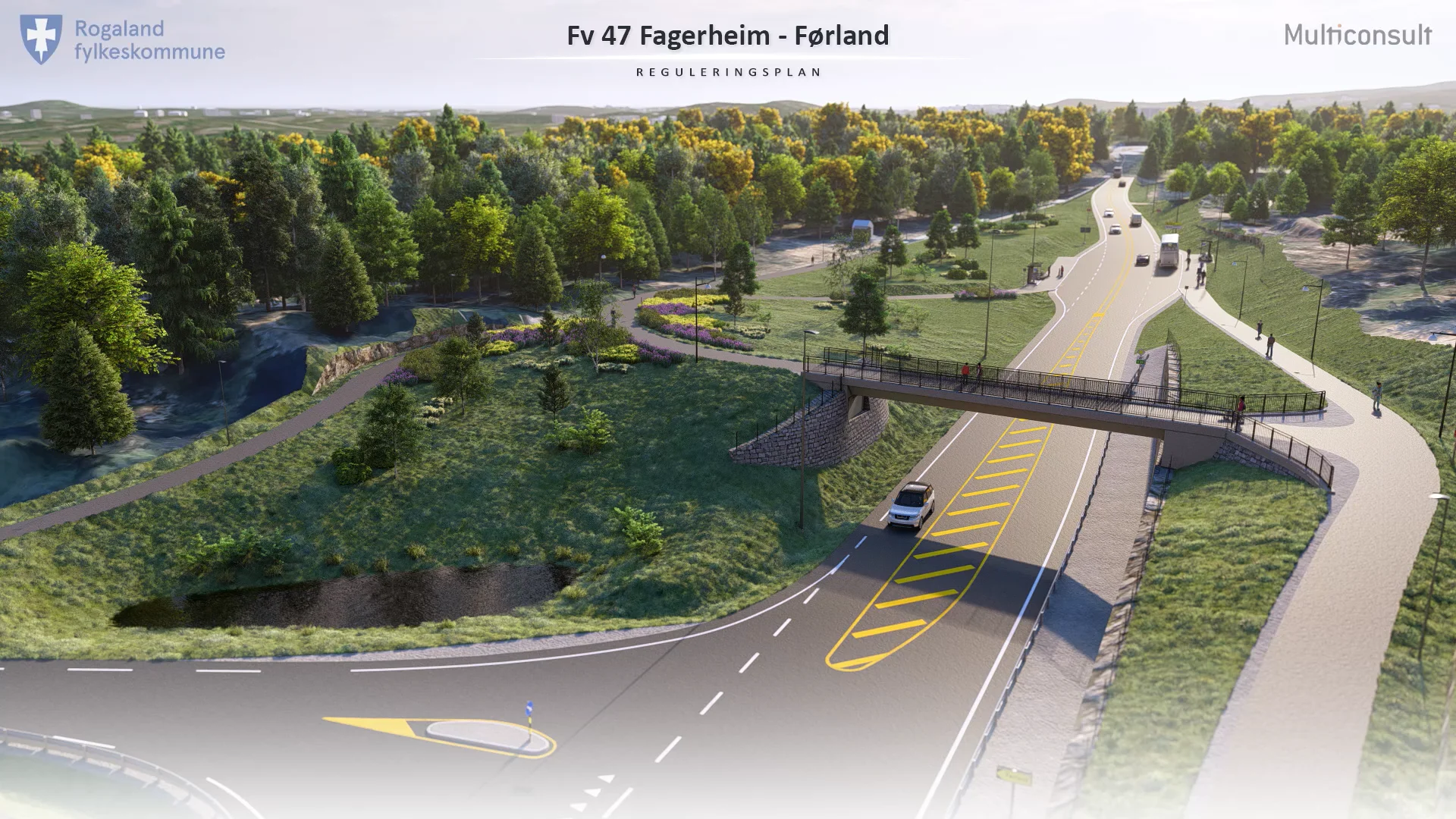 Fylkesvei 47 Fagerheim – Førland, reguleringsplan