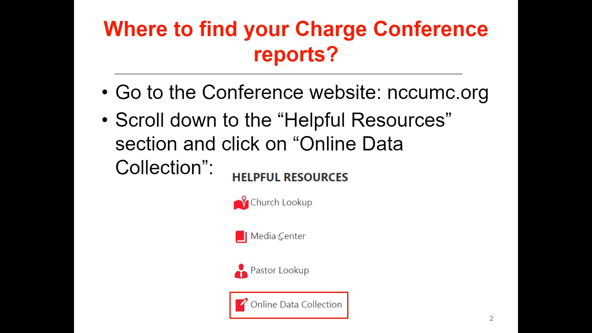 Charge Conference 2024: Understanding Charge Conference Reports
