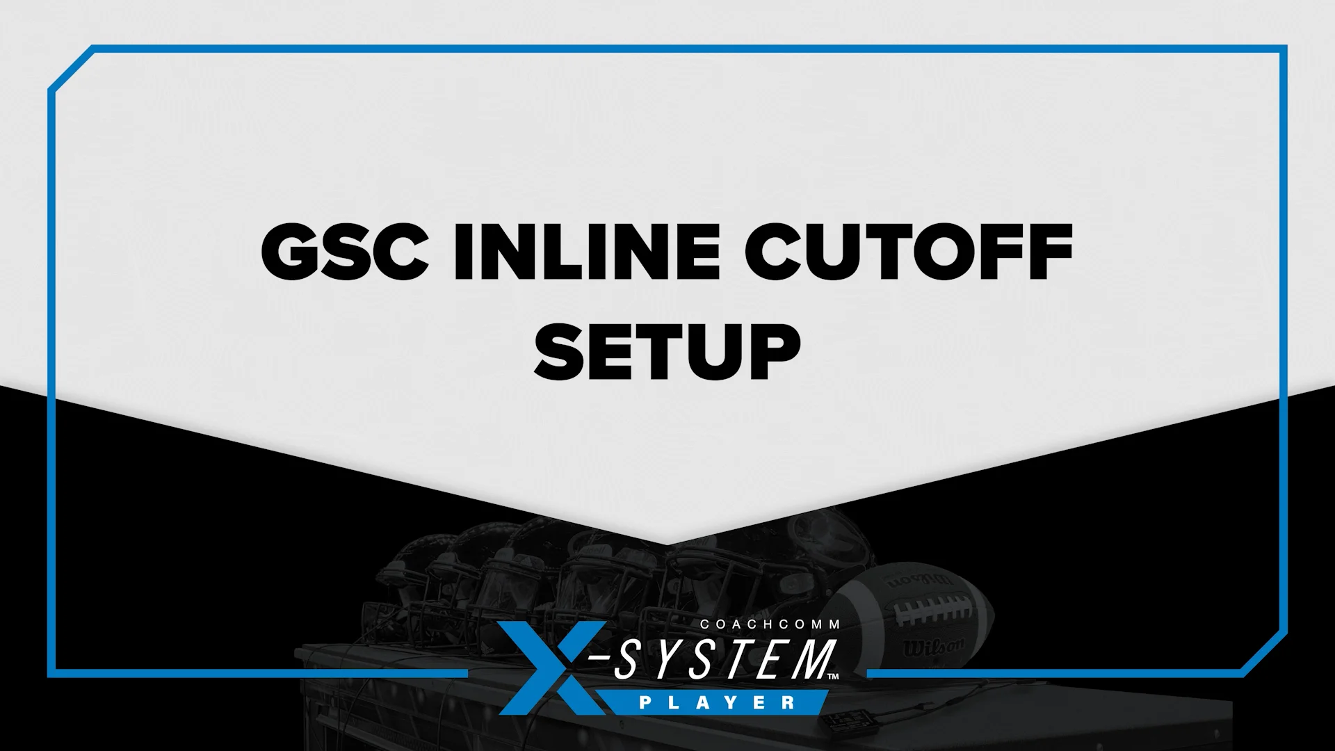 GSC Inline Adapter Setup
