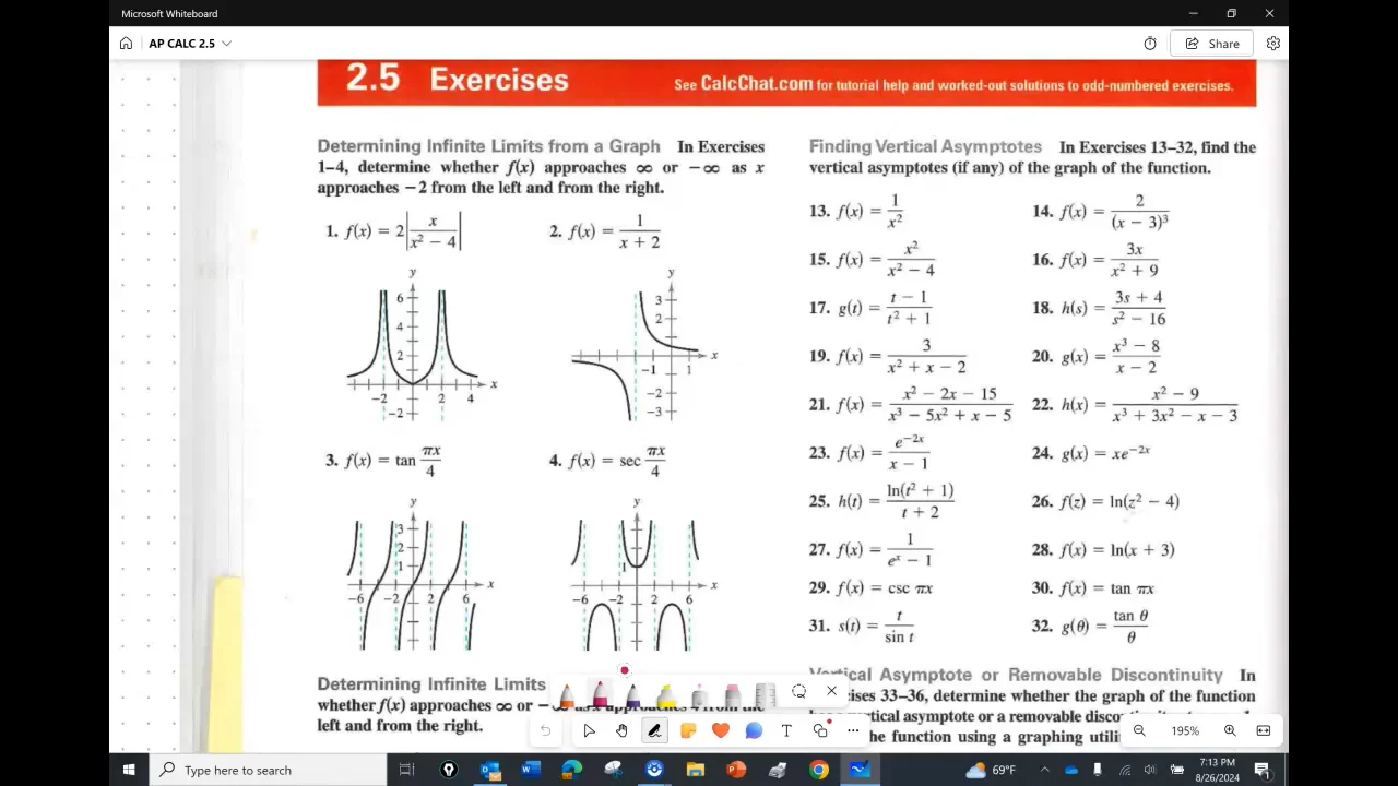 ap calc 24 2.5 exercises