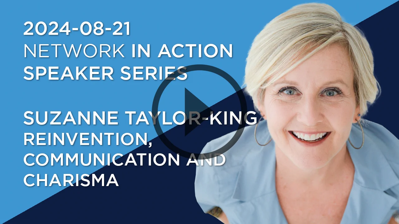 Suzanne Taylor King - Reinvention, Communication and Charisma - NIA ...