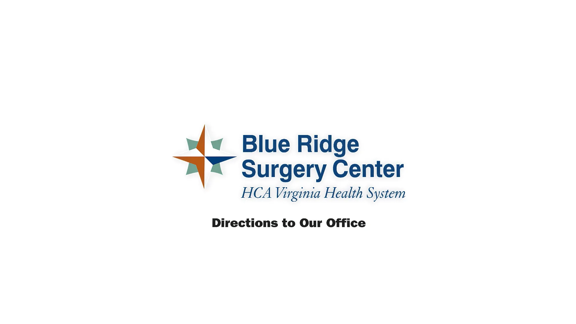Blue Ridge Surgery Center Directions to Office