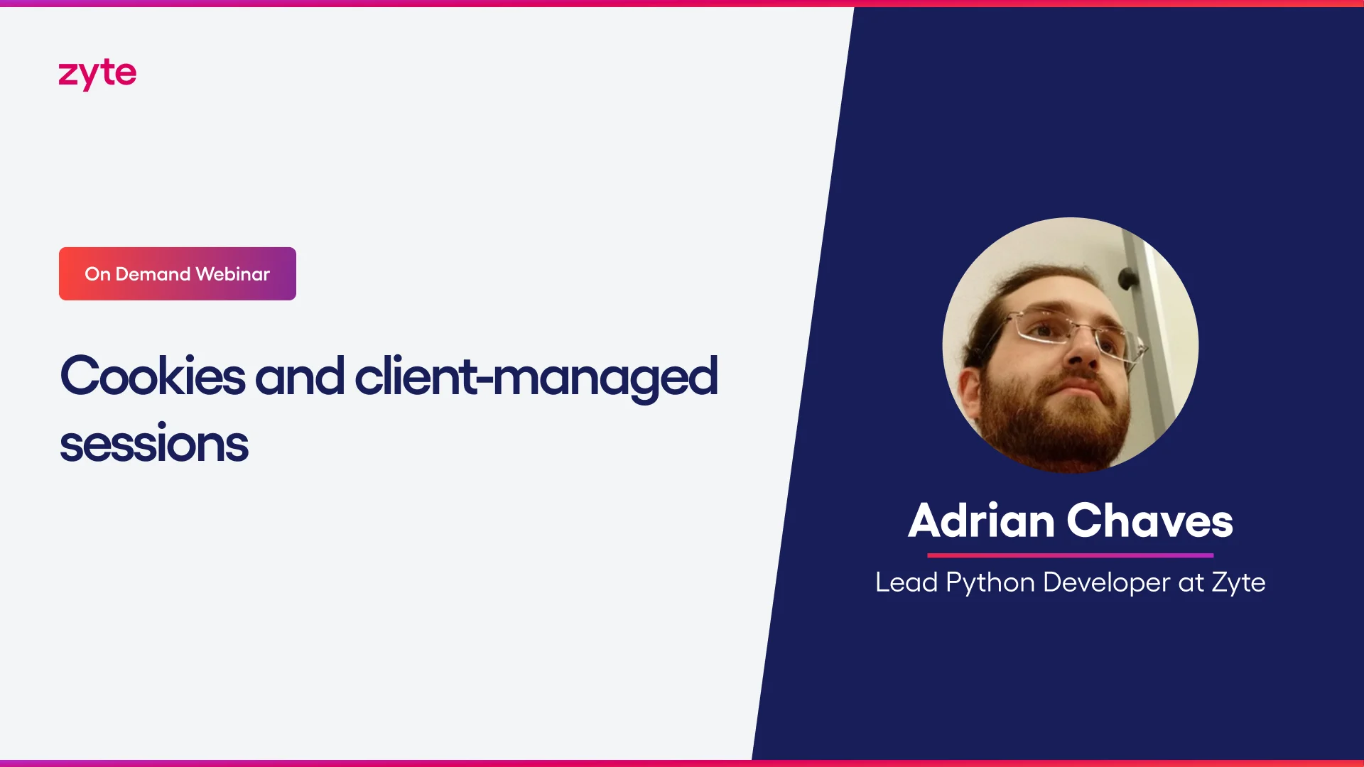 Cookies and client-managed sessions