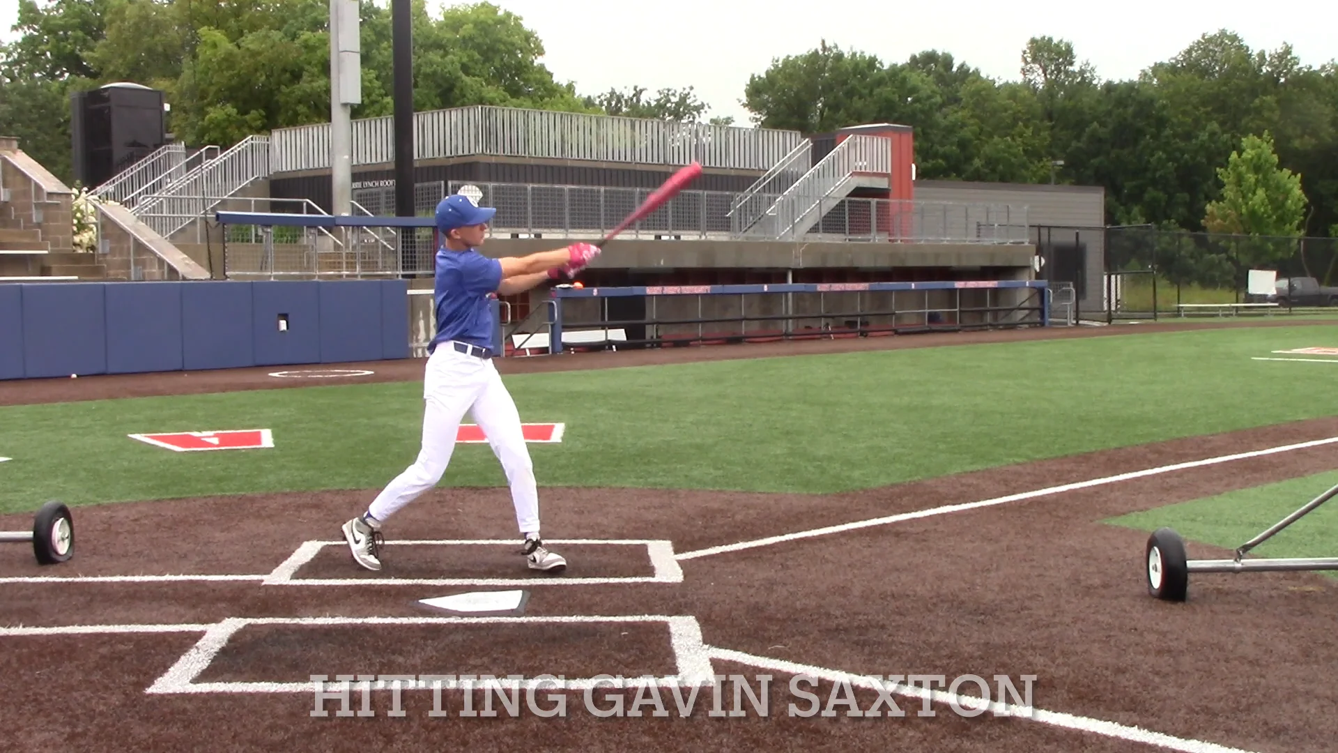 Hitting Gavin Saxton