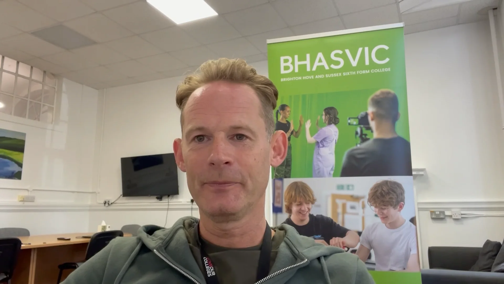 Principal Will Baldwin's welcome to BHASVIC 2024 A2 students