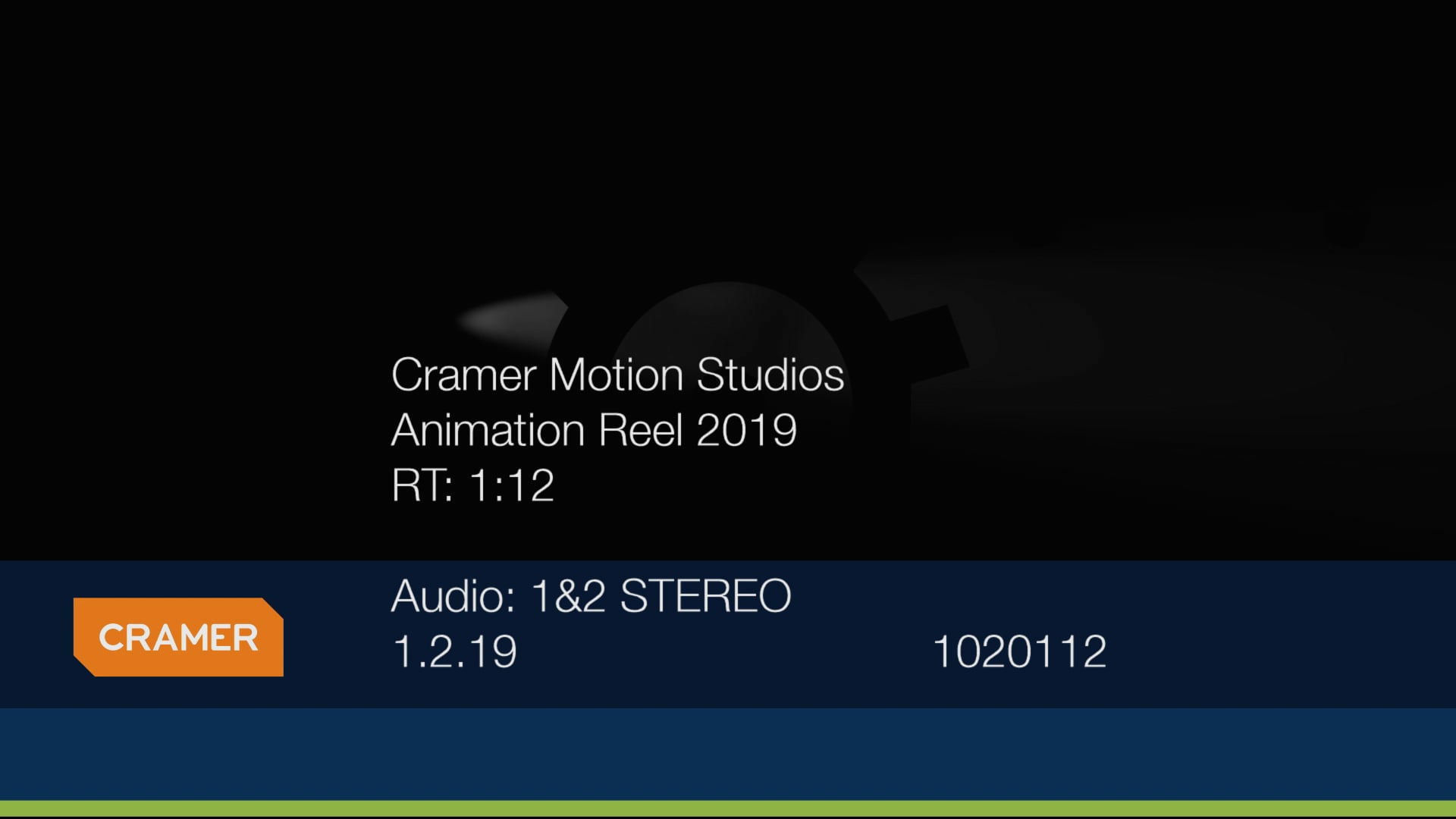 Cramer Motion Studios_1020112_Animation Reel 2019_010219