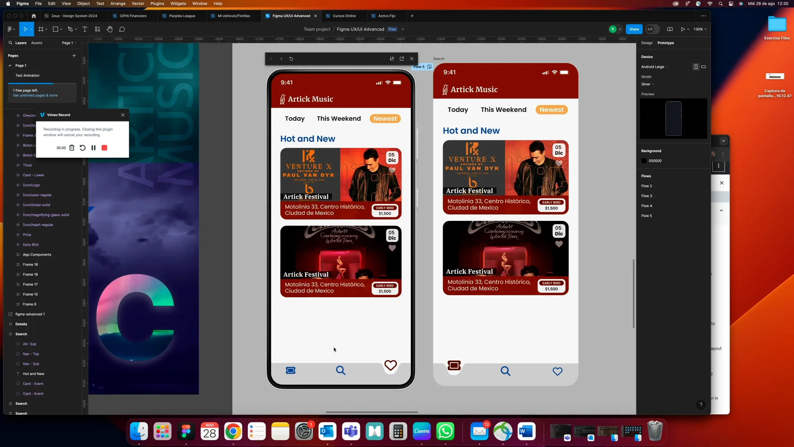 Figma UX/UI Advanced - Tarea 16
