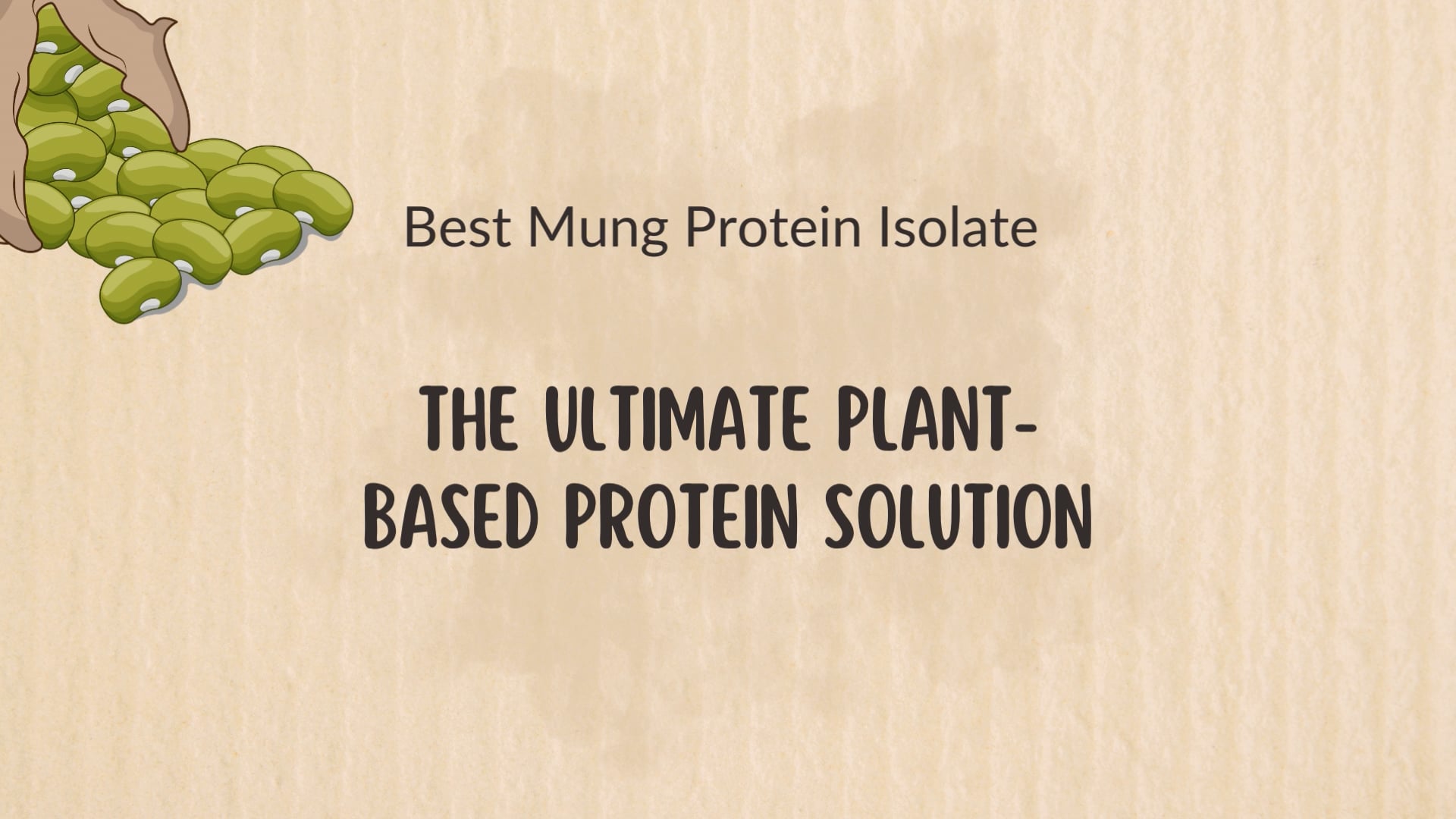 The Rise of Mung Protein Isolate: A Sustainable, High-Performance Protein