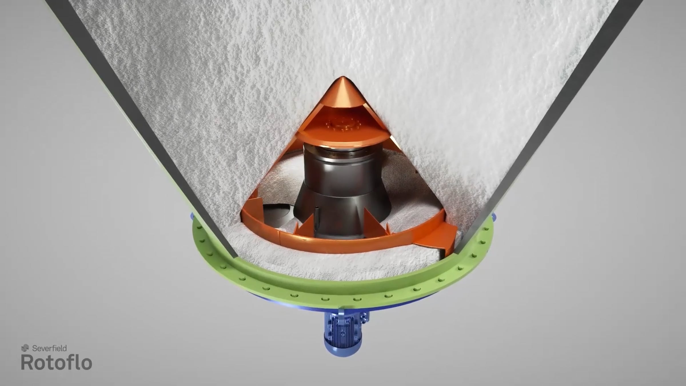 Severfield's Rotoflo Silo Discharge Units