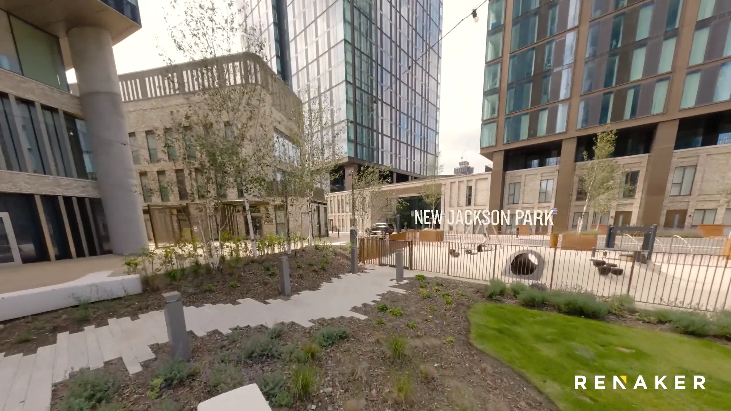 New Jackson | Neighbourhood Drone Flythrough | Renaker