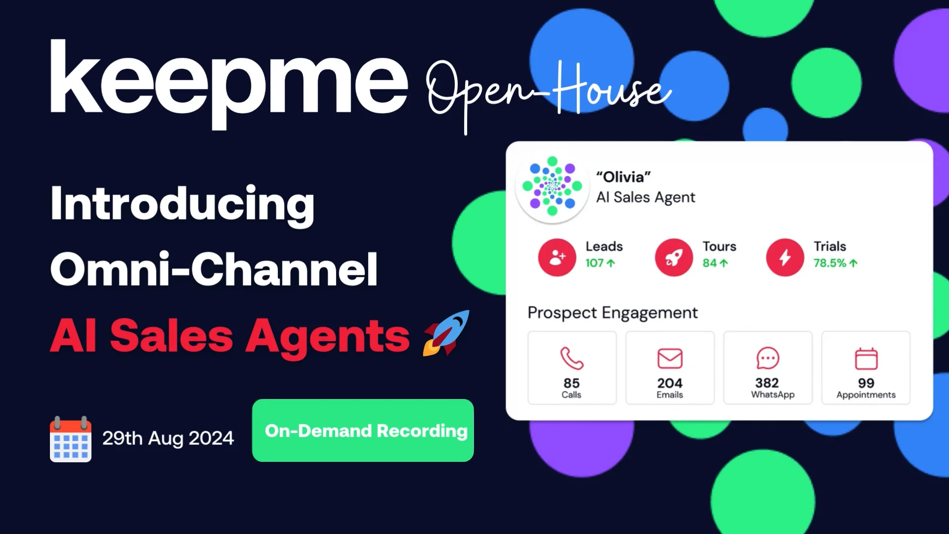 Introducing Omni-Channel AI Sales Agents - 29th August 2024