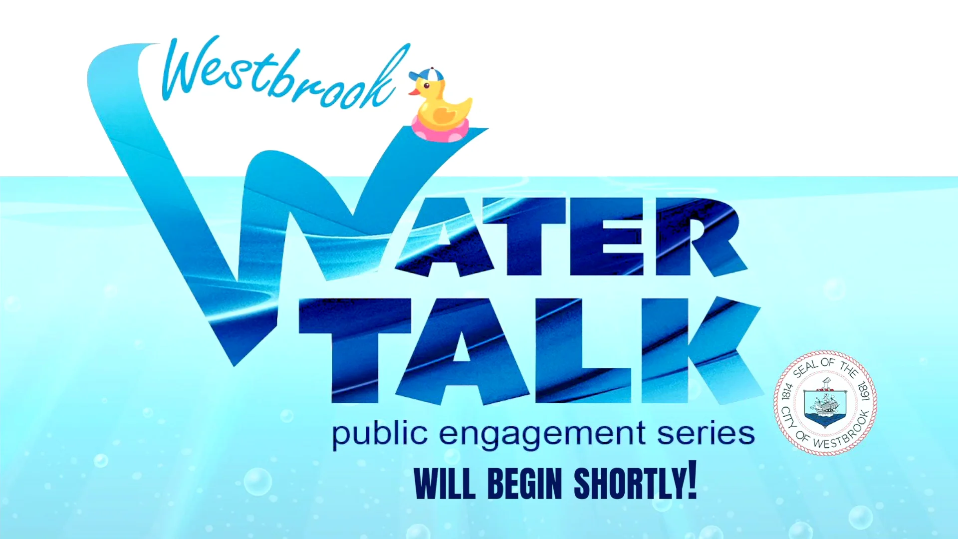 Westbrook Water Talk #2 - What do you think? 8/28/24