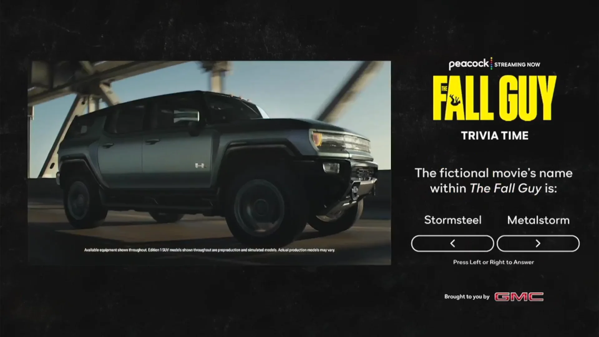 Auto - GMC - The Fall Guy - Q3 2024 on Vimeo