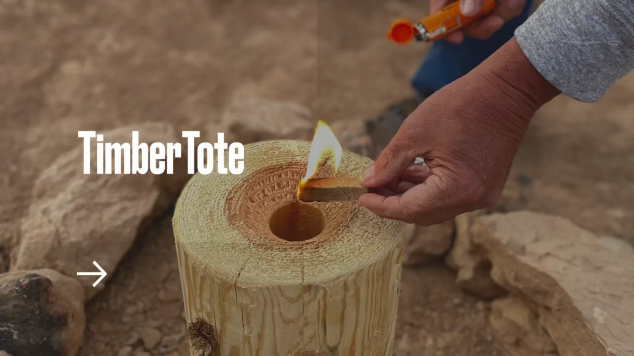 Presenting Timber Tote - T105