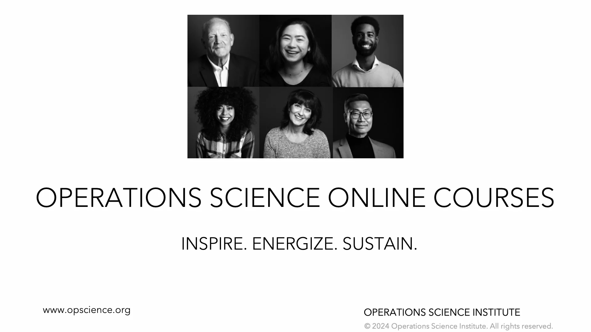 Operations Science Online Courses: Powerful, Practical Concepts to Advance Your Career