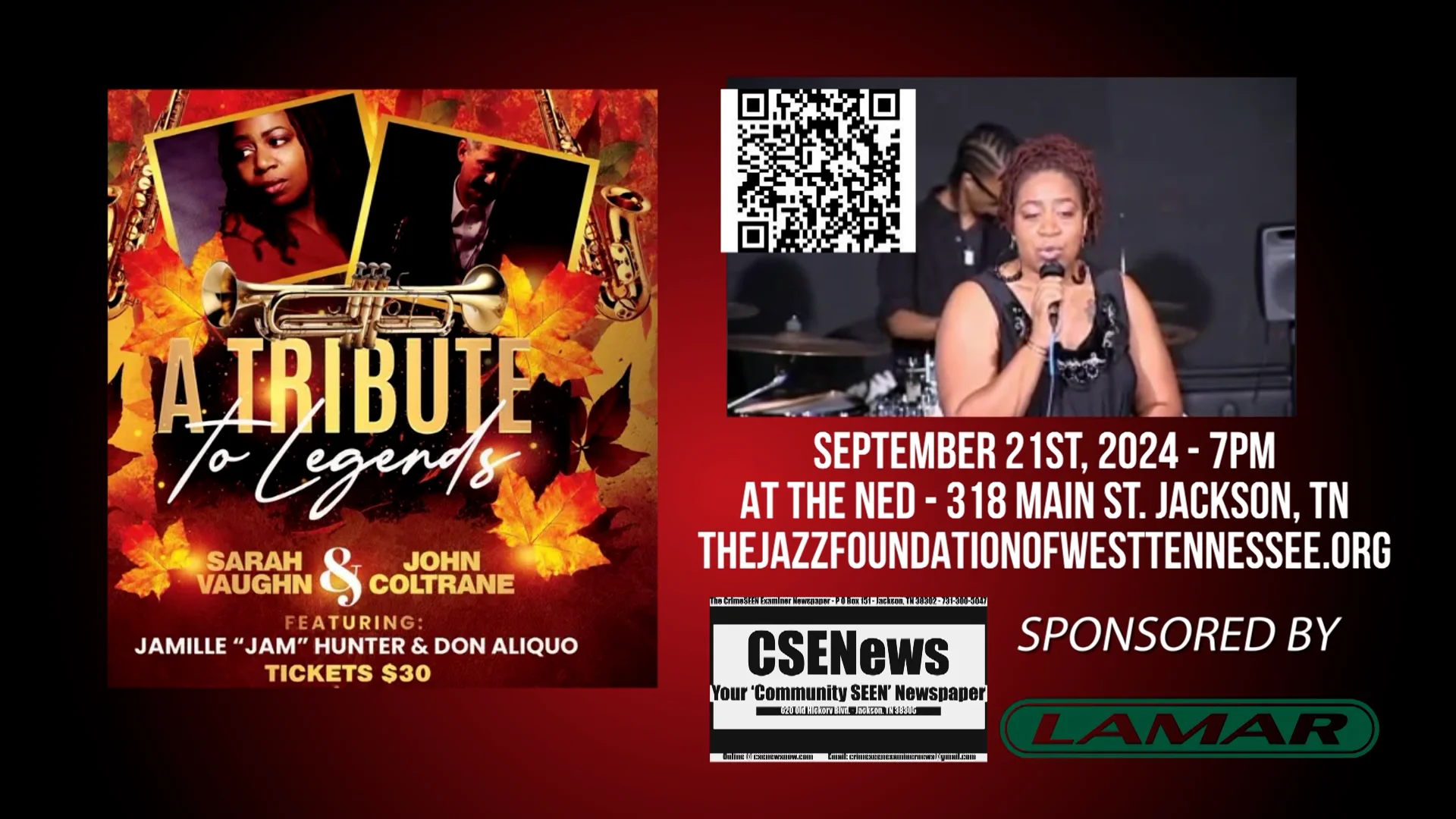 JAZZ FOUNDATION OF WEST TN 2024 30A